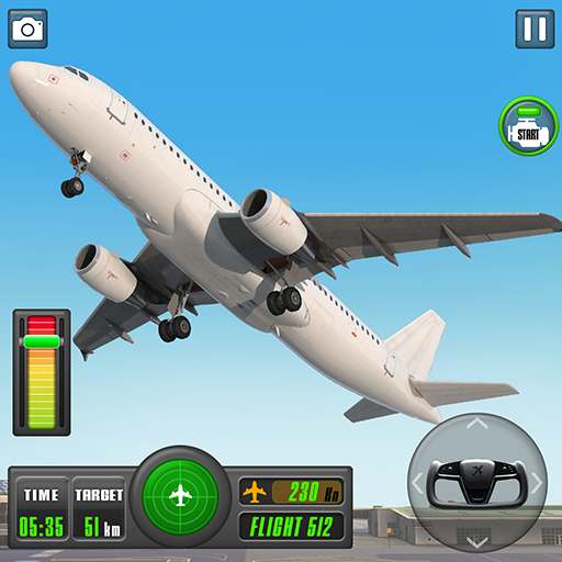International Airport Ground Staff Airplane Flight Simulator Game ...