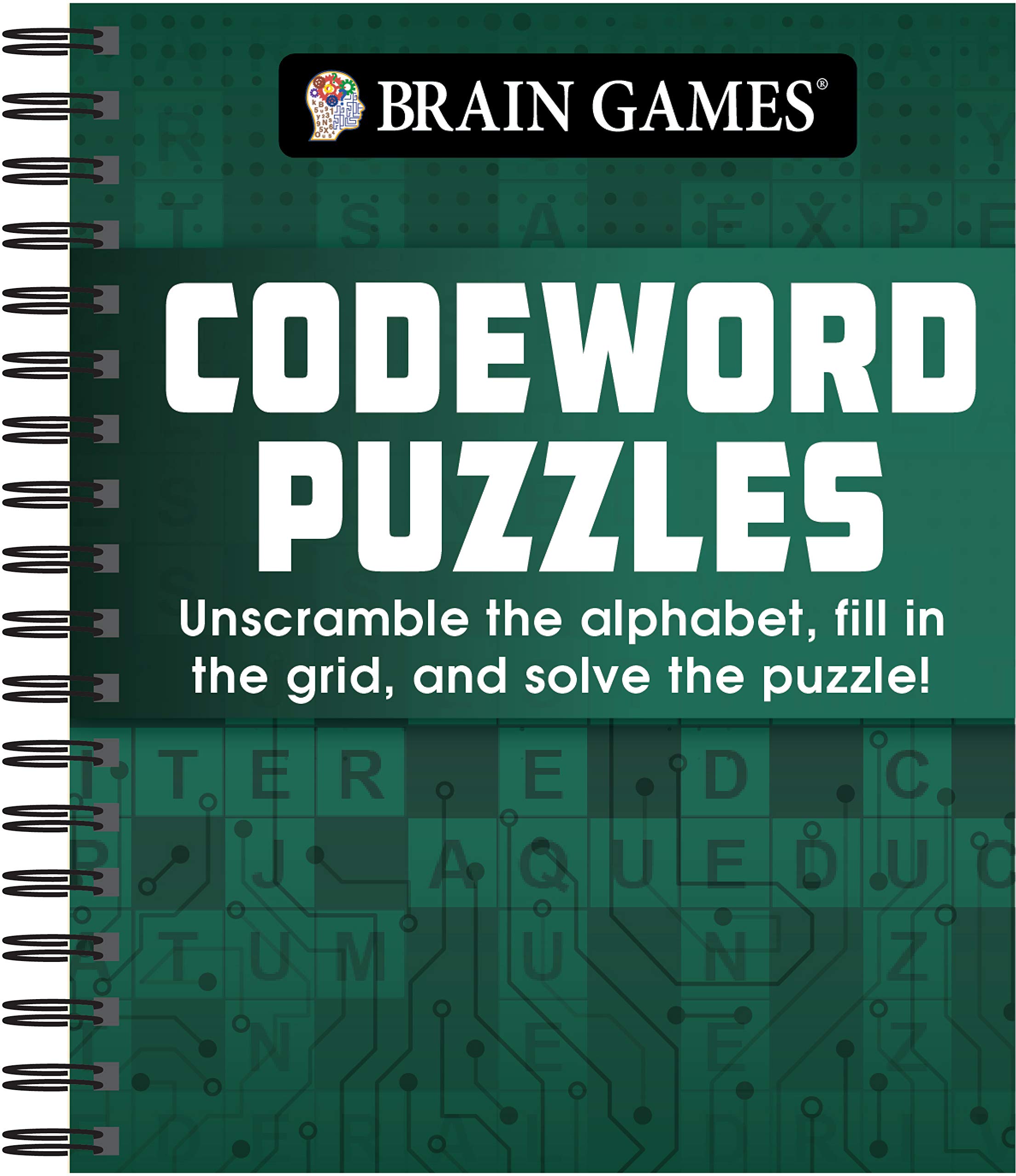 Brain Games - Codeword Puzzle: Unscramble the Alphabet, Fill in the ...