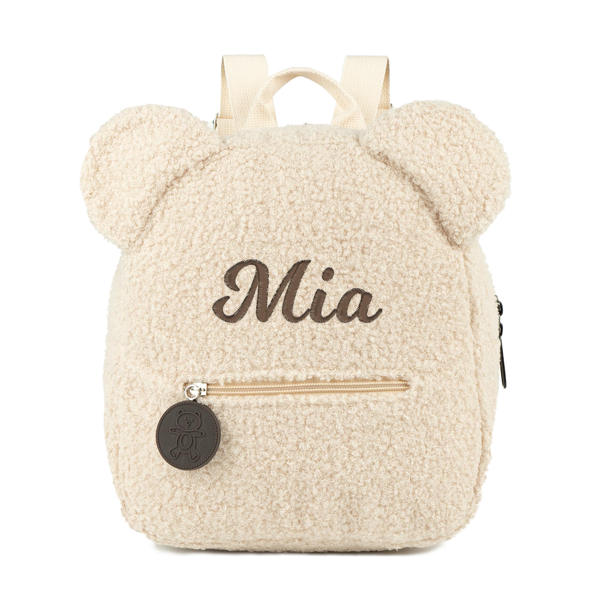 Amazon.com | MT WORLD Plush Teddy Bear Backpack Personalized Toddler ...