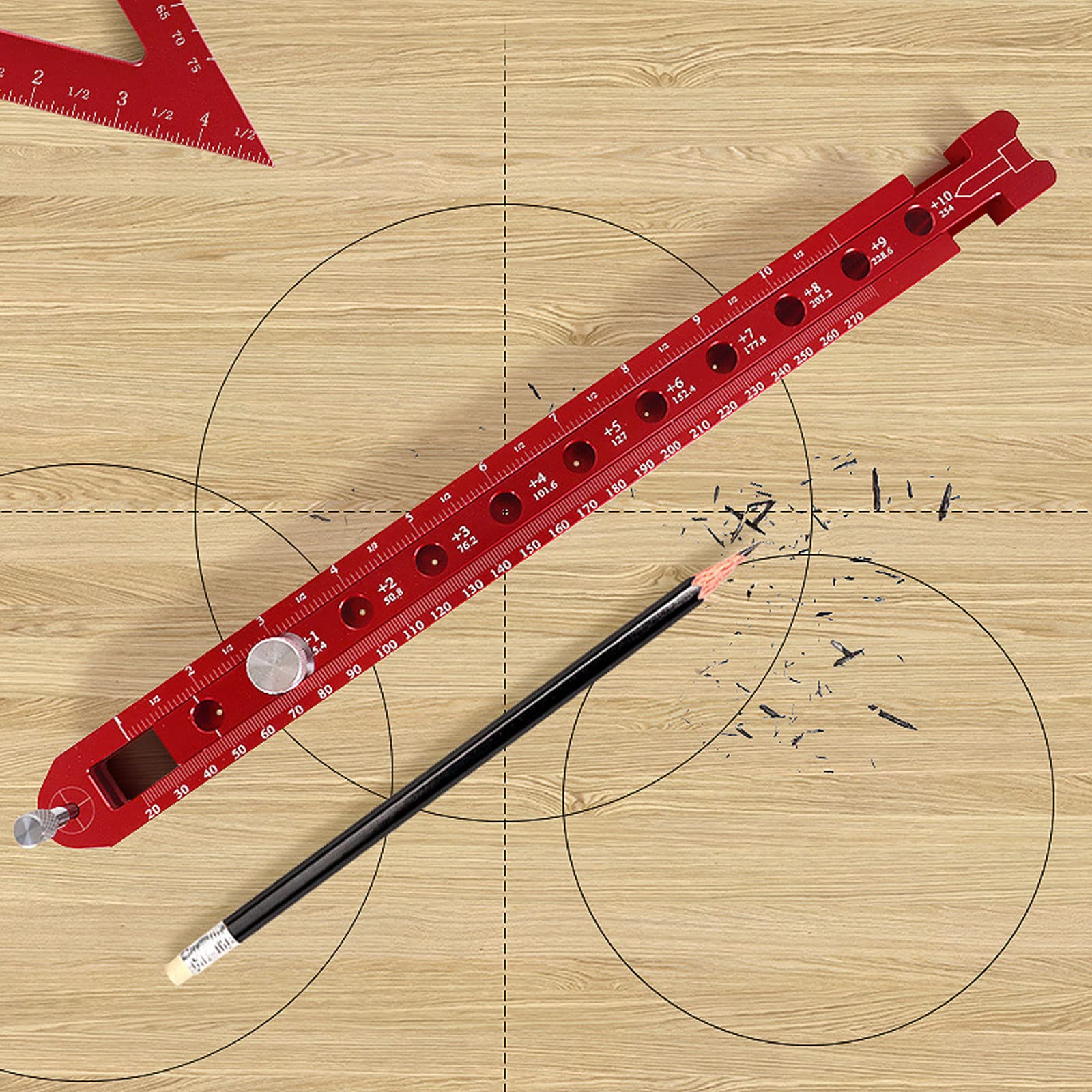 Snapklik.com : Large Wood Scriber Tool,Woodworking Compass Scriber ...