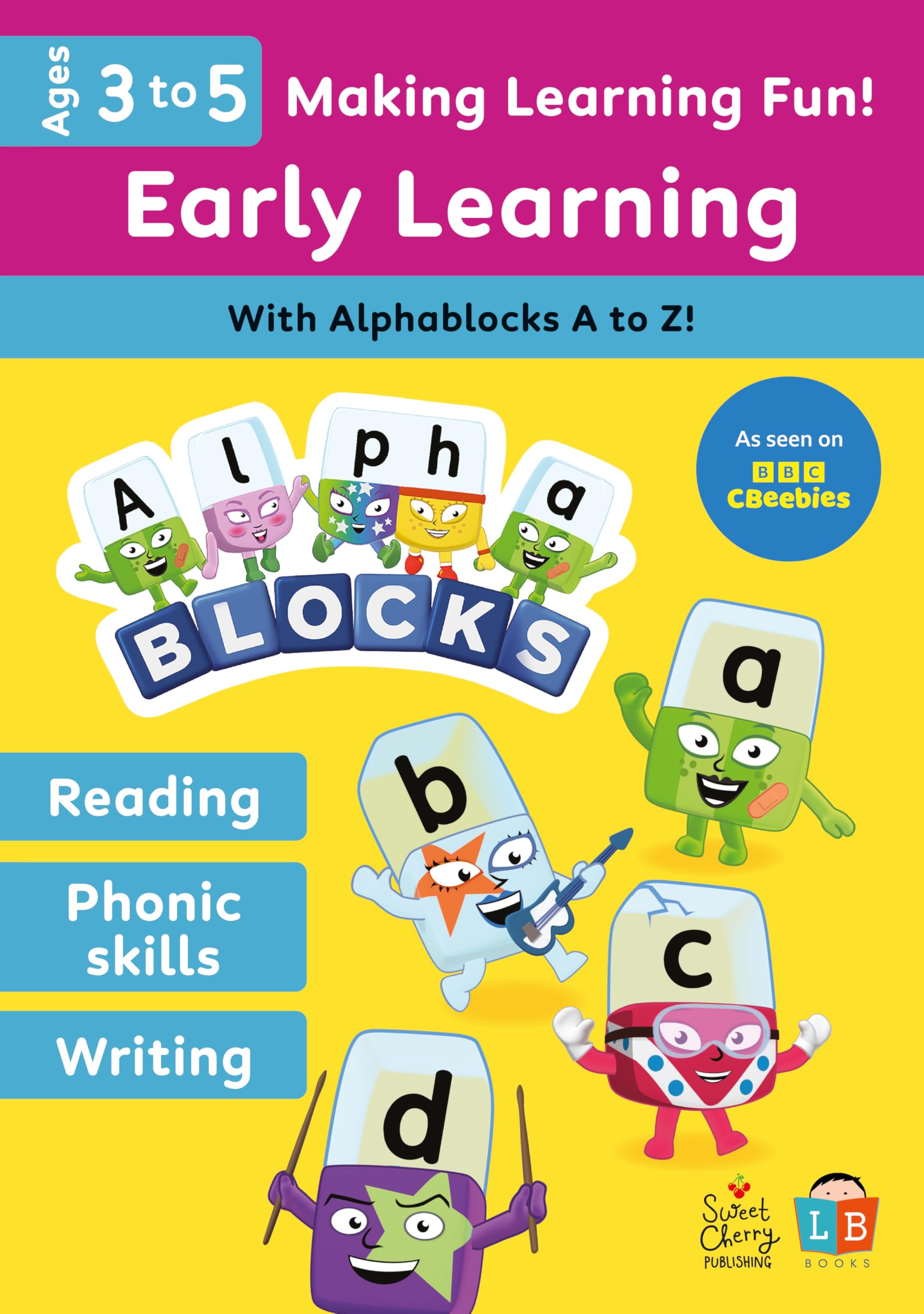 Alphablocks Fun Learning Workbook 3-5 yrs (series 2): Amazon.co.uk ...