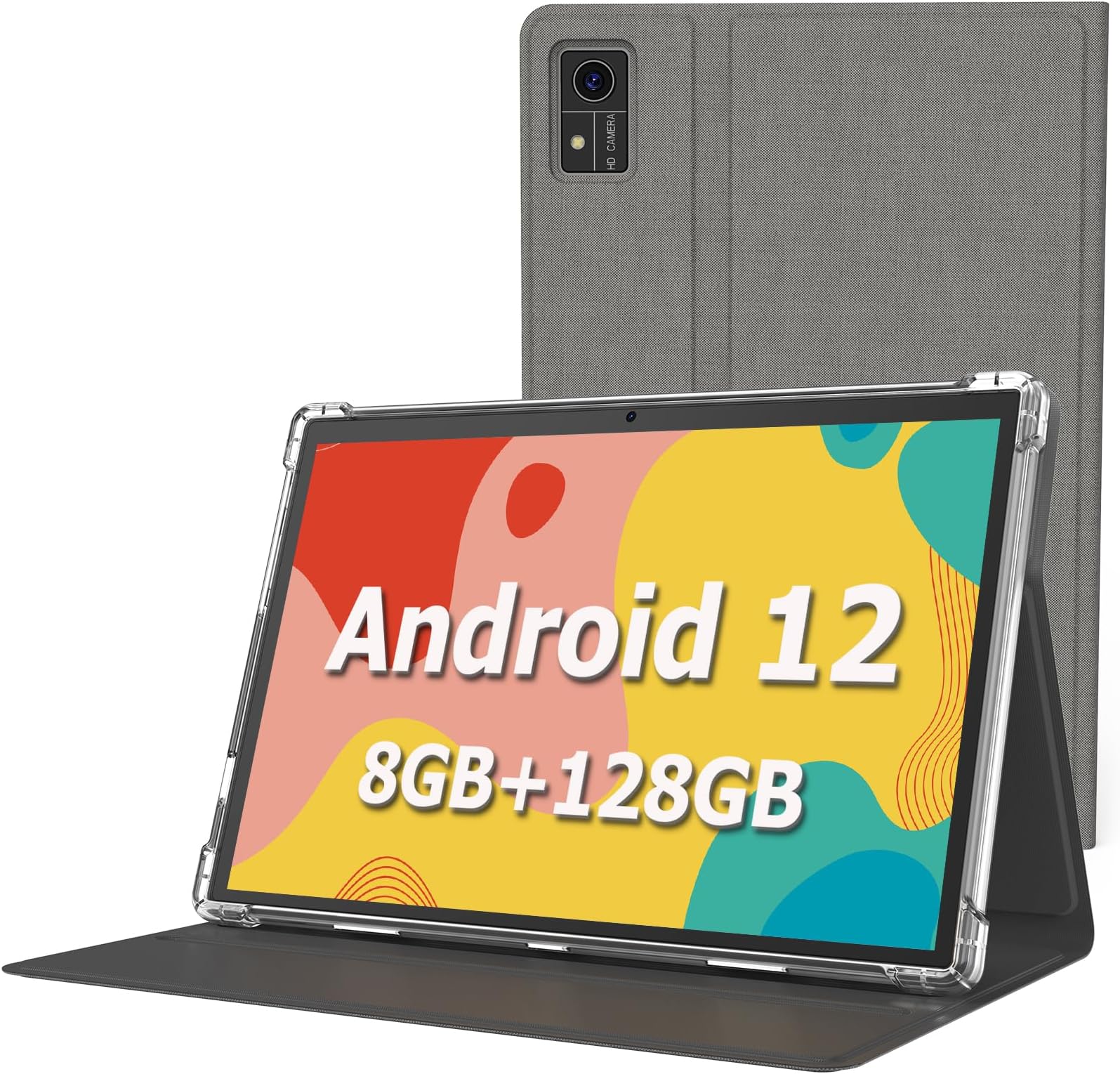 Yobanse Android Tablet 10 Inch Android 12 Tablet 8gb Ram 128gb Rom1tb Expand 5g