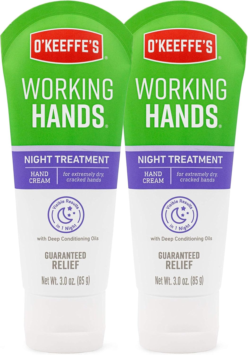 Amazon.com: O'Keeffe's Working Hands Night Treatment Hand Cream, 3 ...