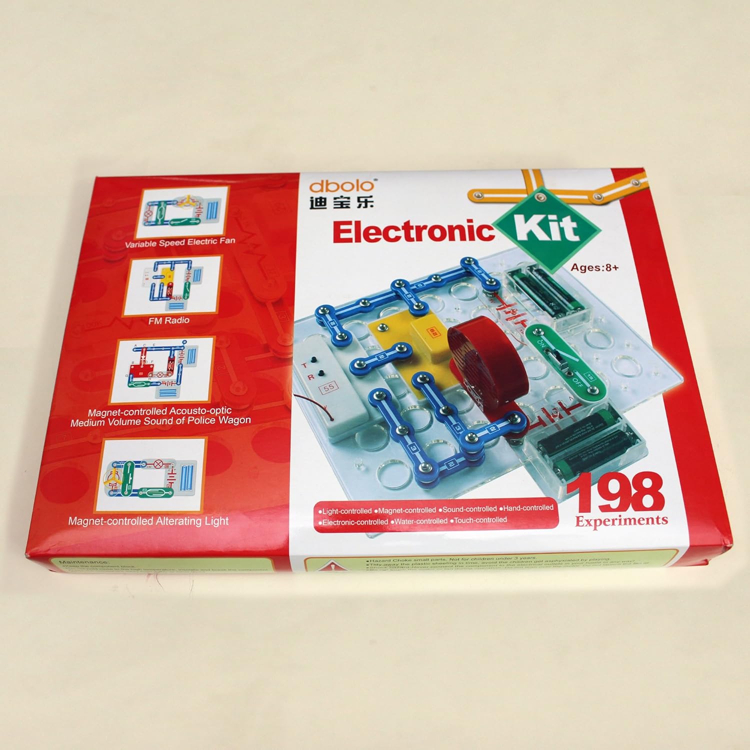 Buy Dbolo Educational Electronics Kit Snap Circuits (Model 198) Online ...