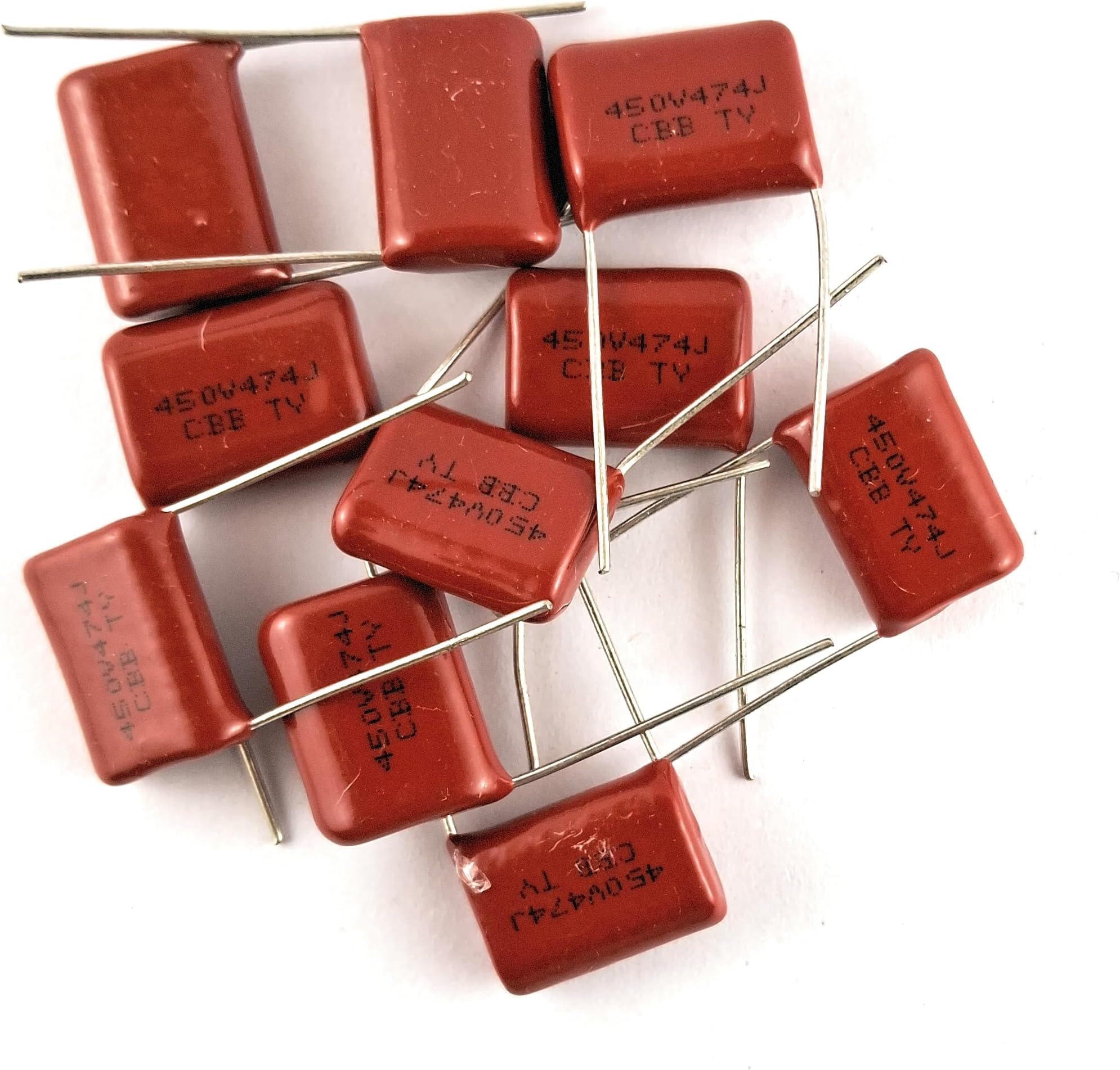 SME 10 pics 474J 450V Polyester Capacitor 450V 0.47 uf : Amazon.in ...