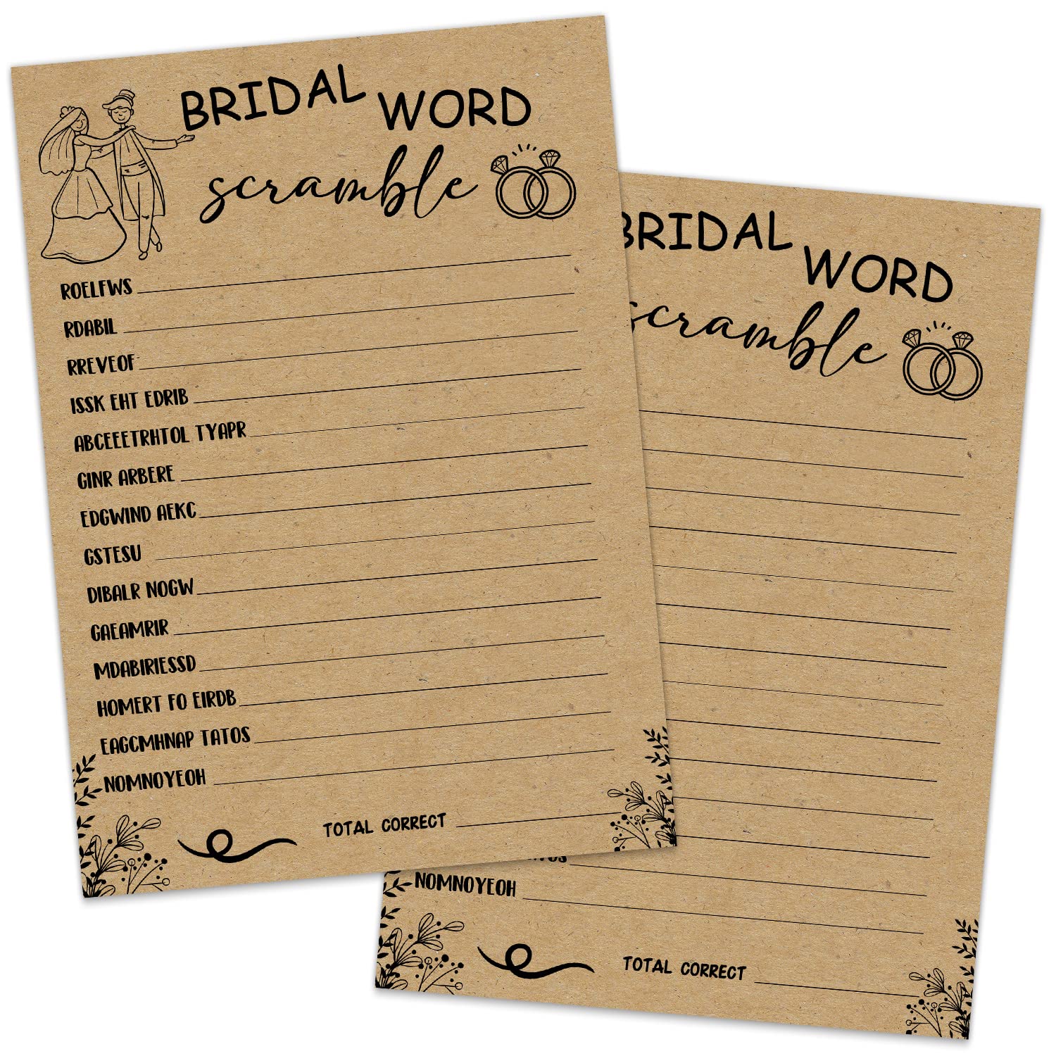 Snapklik.com : Bridal Word Scramble Game 30 Wedding Word Scramble ...