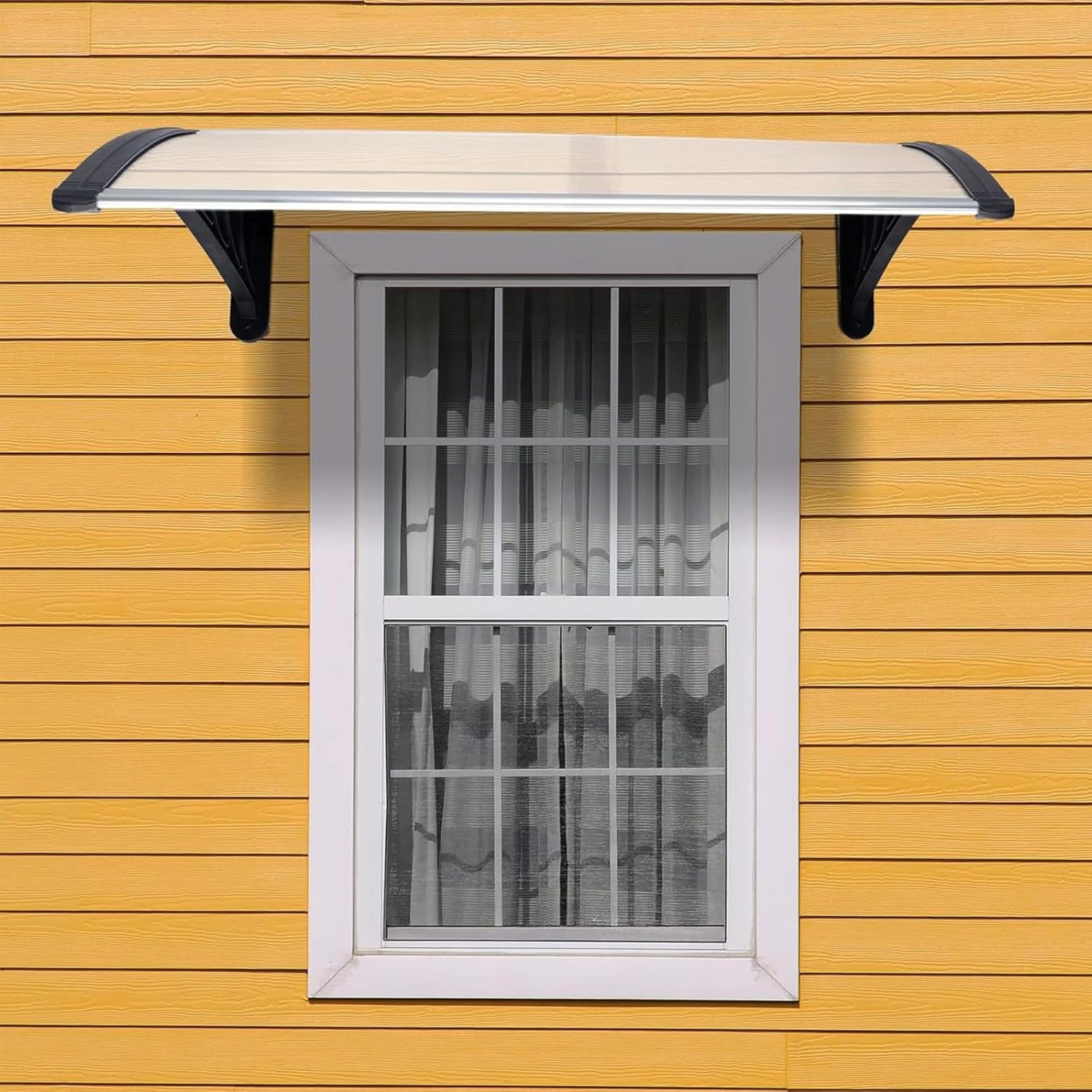Amazon.com : 40" Window Awning Or Front Door Canopy, Shield from Rain ...