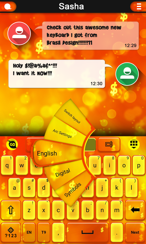 Big Money keyboard - App on Amazon Appstore