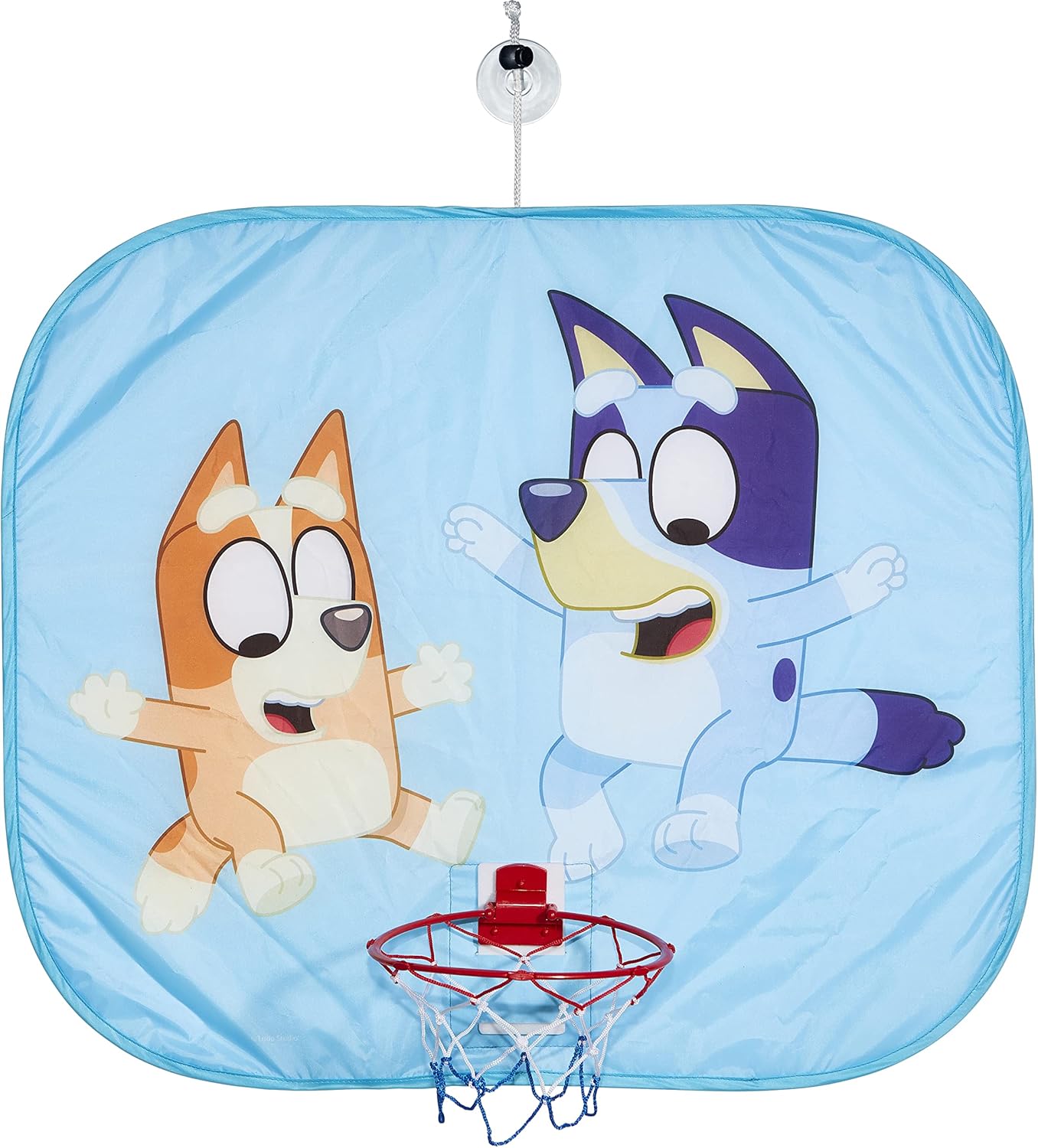 Bluey Kids Pop up Basketball Hoop Set with Inflatable Basketball for ...