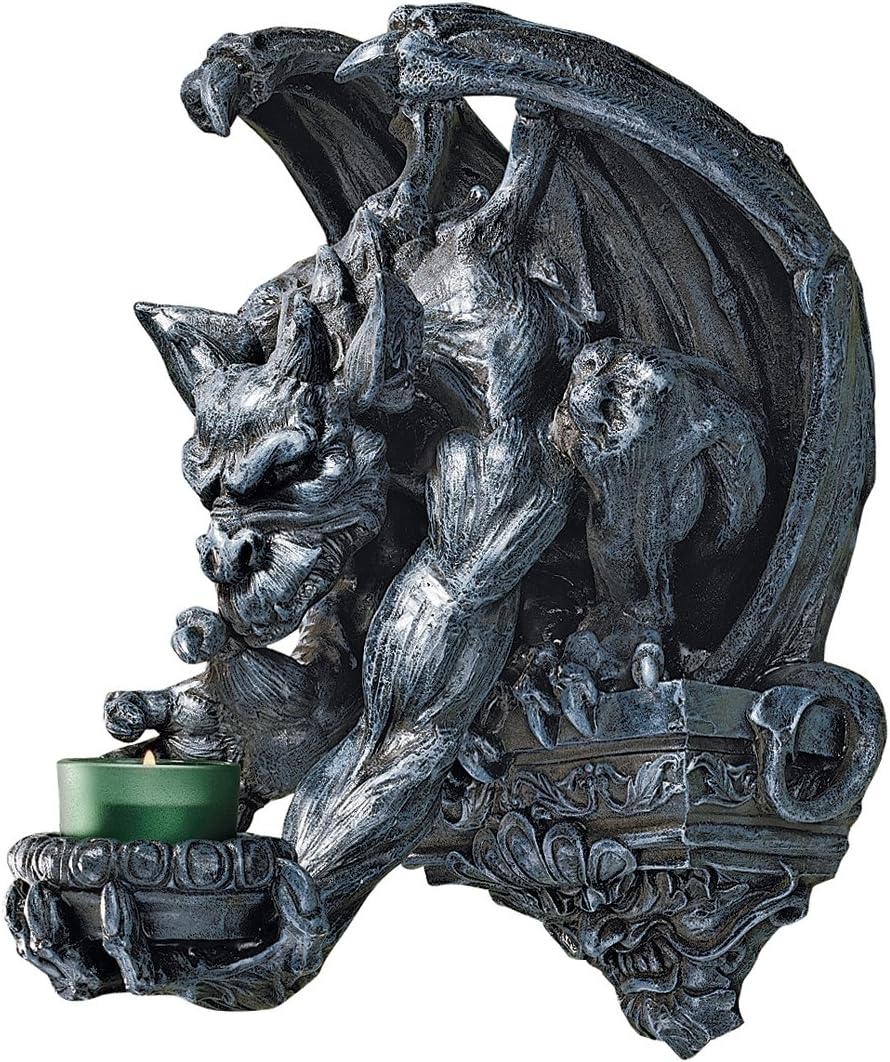 Amazon.com: Ebros Whitechapel Manor Winged Servant Gargoyle Decorative ...