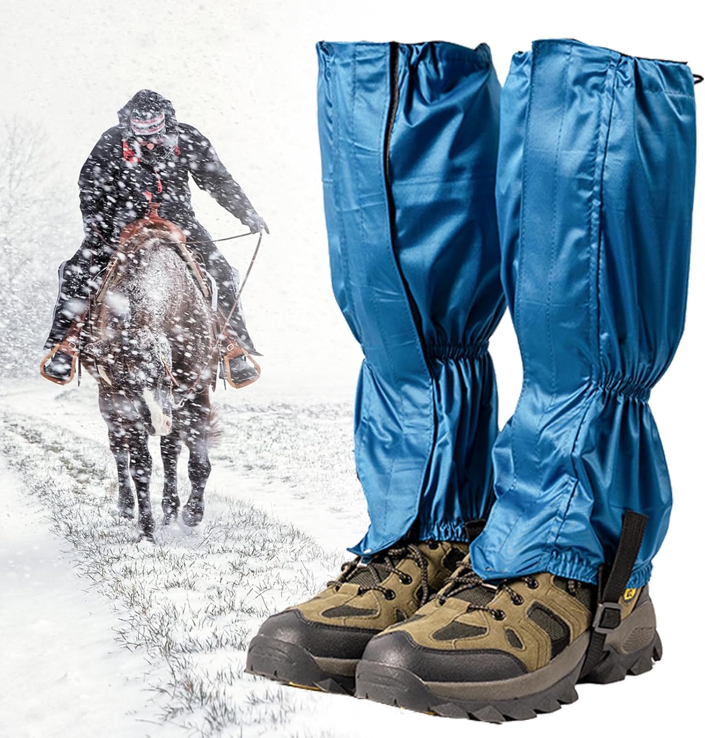 Leg Gaiters Hiking for Men and Women Waterproof Leg Gaiter Adjustable ...