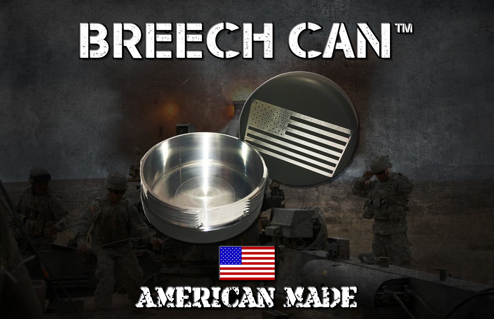 Amazon.com: The Breech Can™ OD GREEN An Airtight Interrupted Screw ...