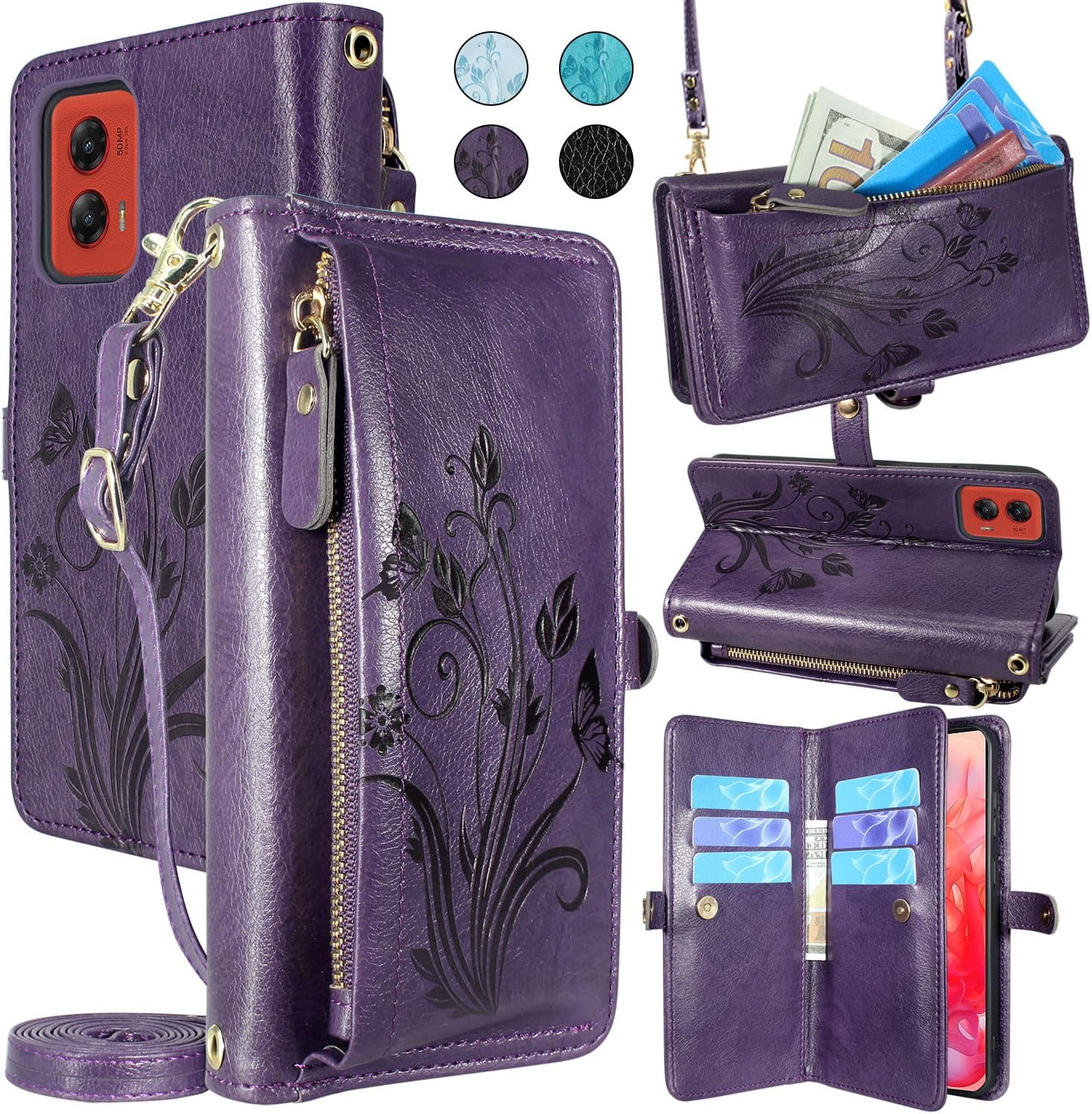 Amazon.com: Lacass for Motorola Moto G Stylus 5G 2024 Case Wallet ...