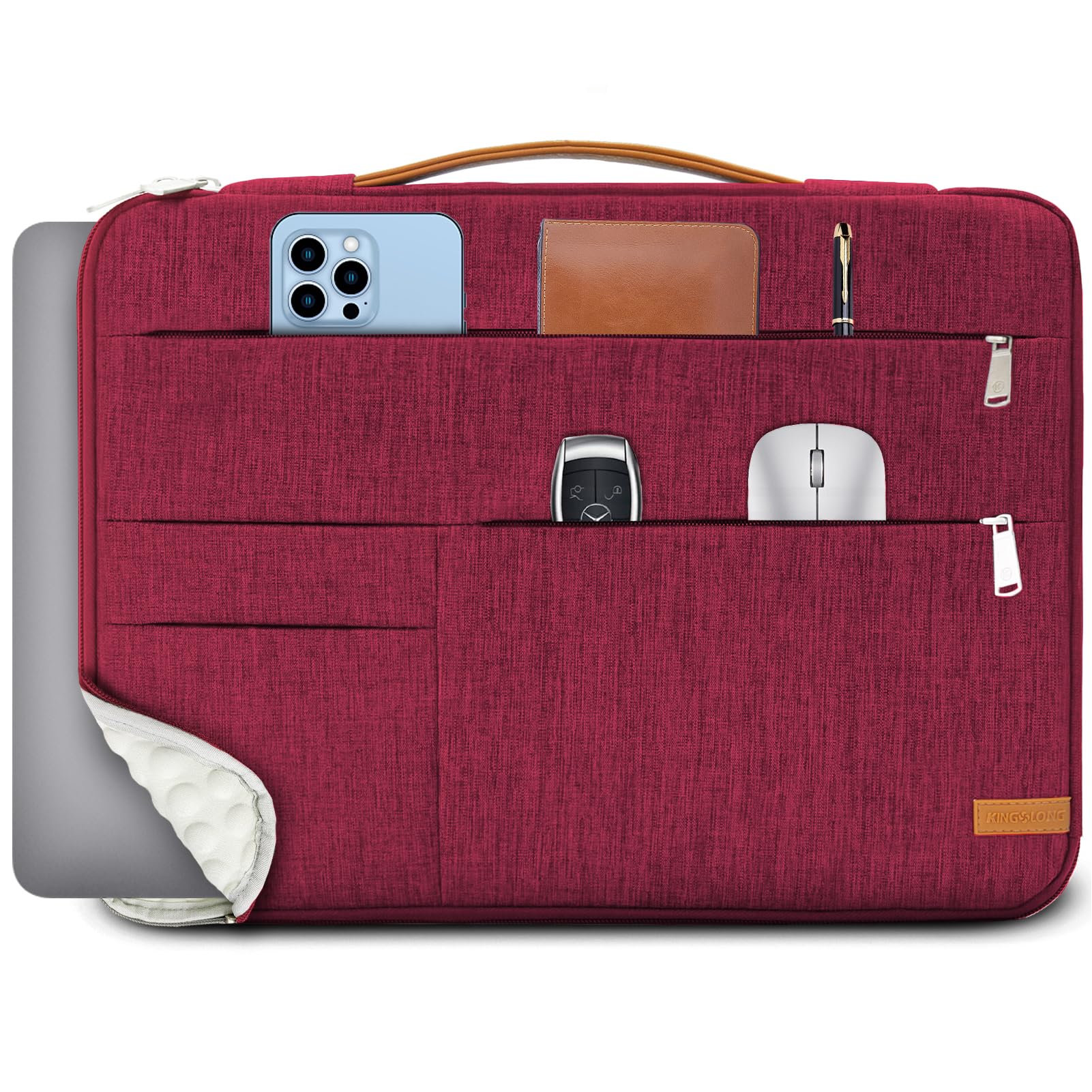 Amazon.com: KINGSLONG 16 inch Laptop Sleeve Bag, Slim Lightweight ...