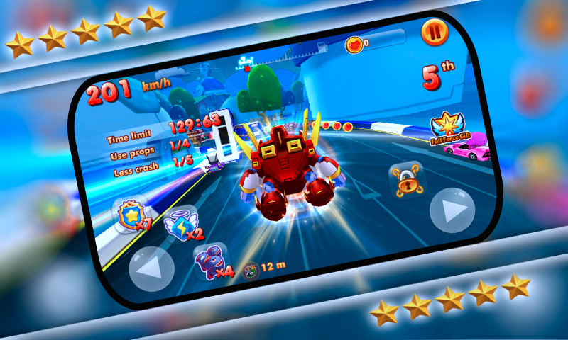 Power Crash Racing : Bandicoot Rangers Team Nitro:Amazon.ca:Appstore ...