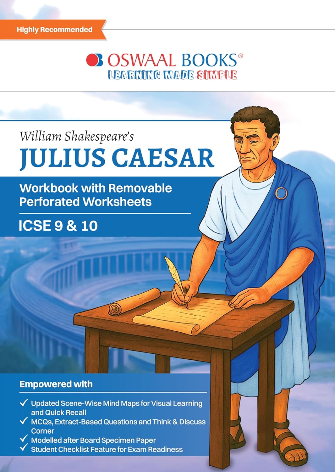 William Shakespeare's Julius Caesar Workbook with Solutions ICSE 9 & 10 ...