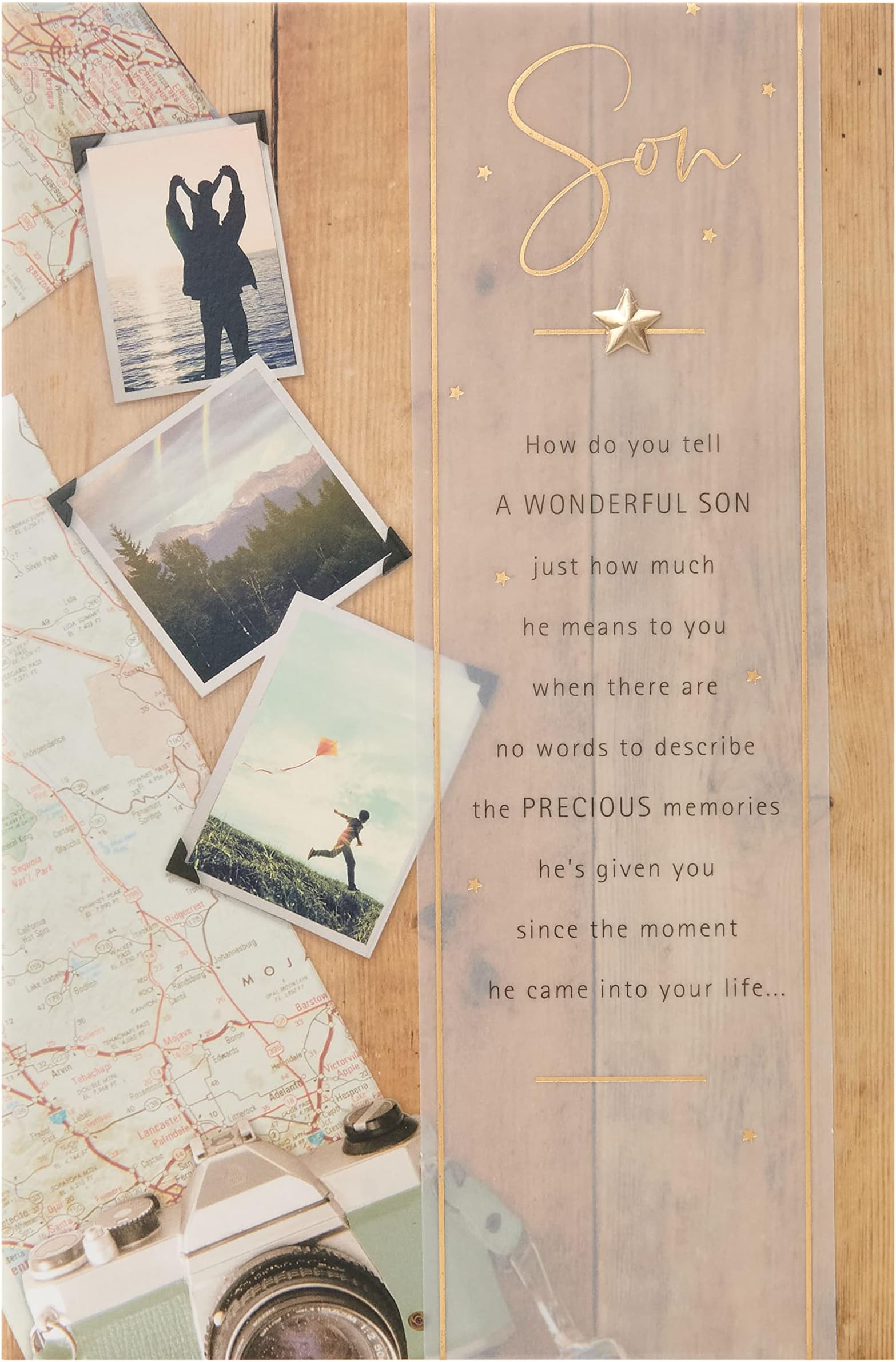 Card for Son Birthday - Traditional Son Birthday Card with Verse ...