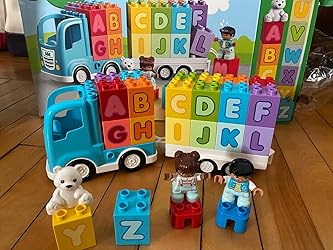 Amazon.com: LEGO DUPLO My First Alphabet Truck 10915 ABC Letters ...
