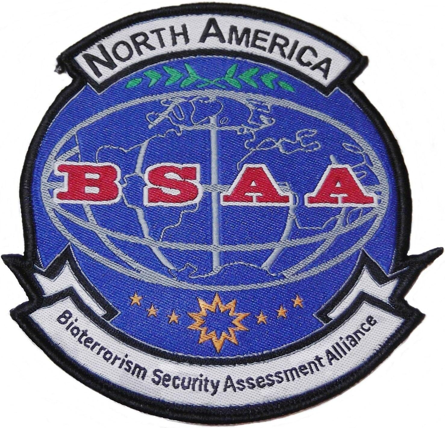 Amazon.com: Resident Evil BSAA Logo and Name Embroidered Patch ...