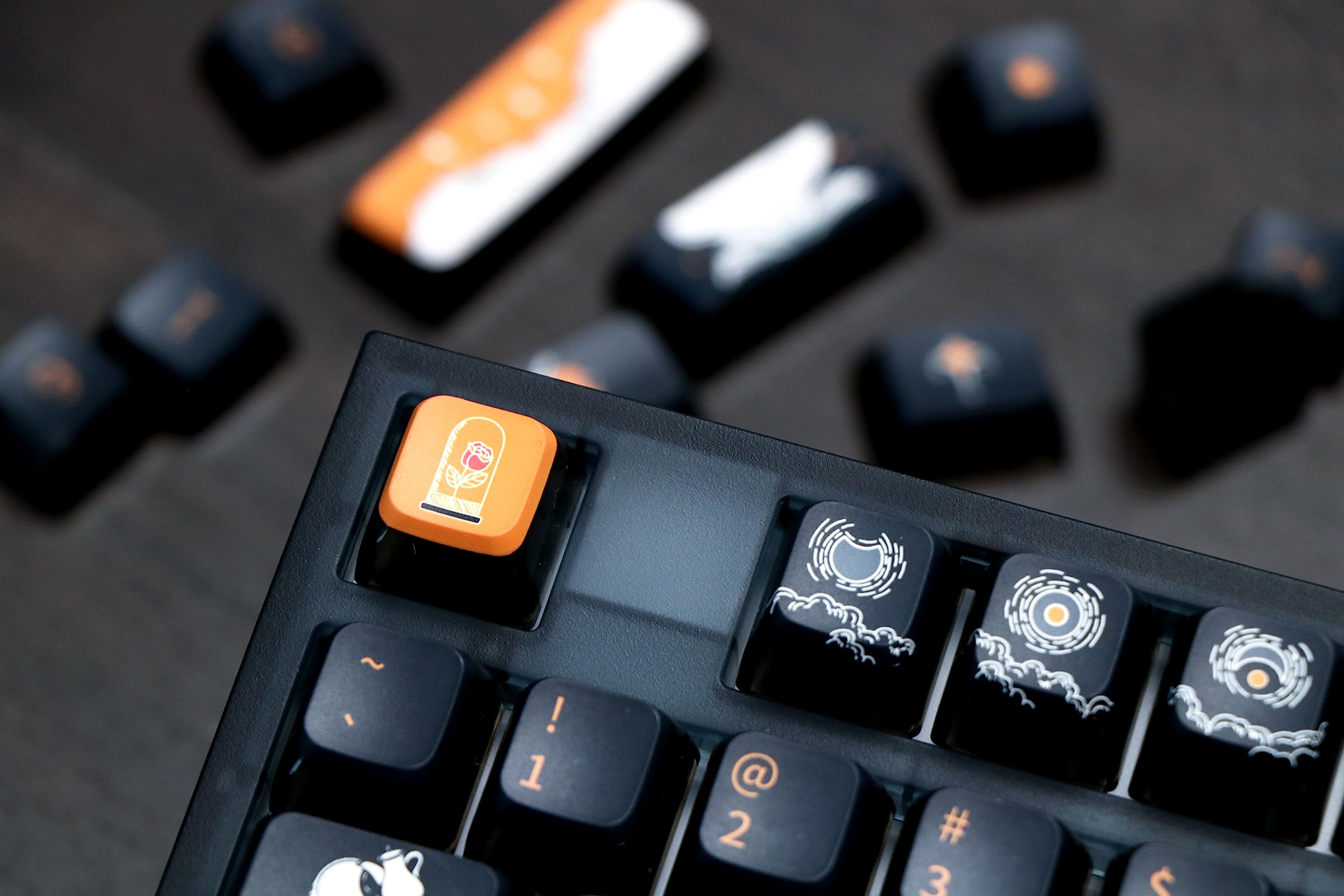 Epomaker Skyloong Dark Fairy Pudding 120 Keys Gk7 Profile Keycaps ...