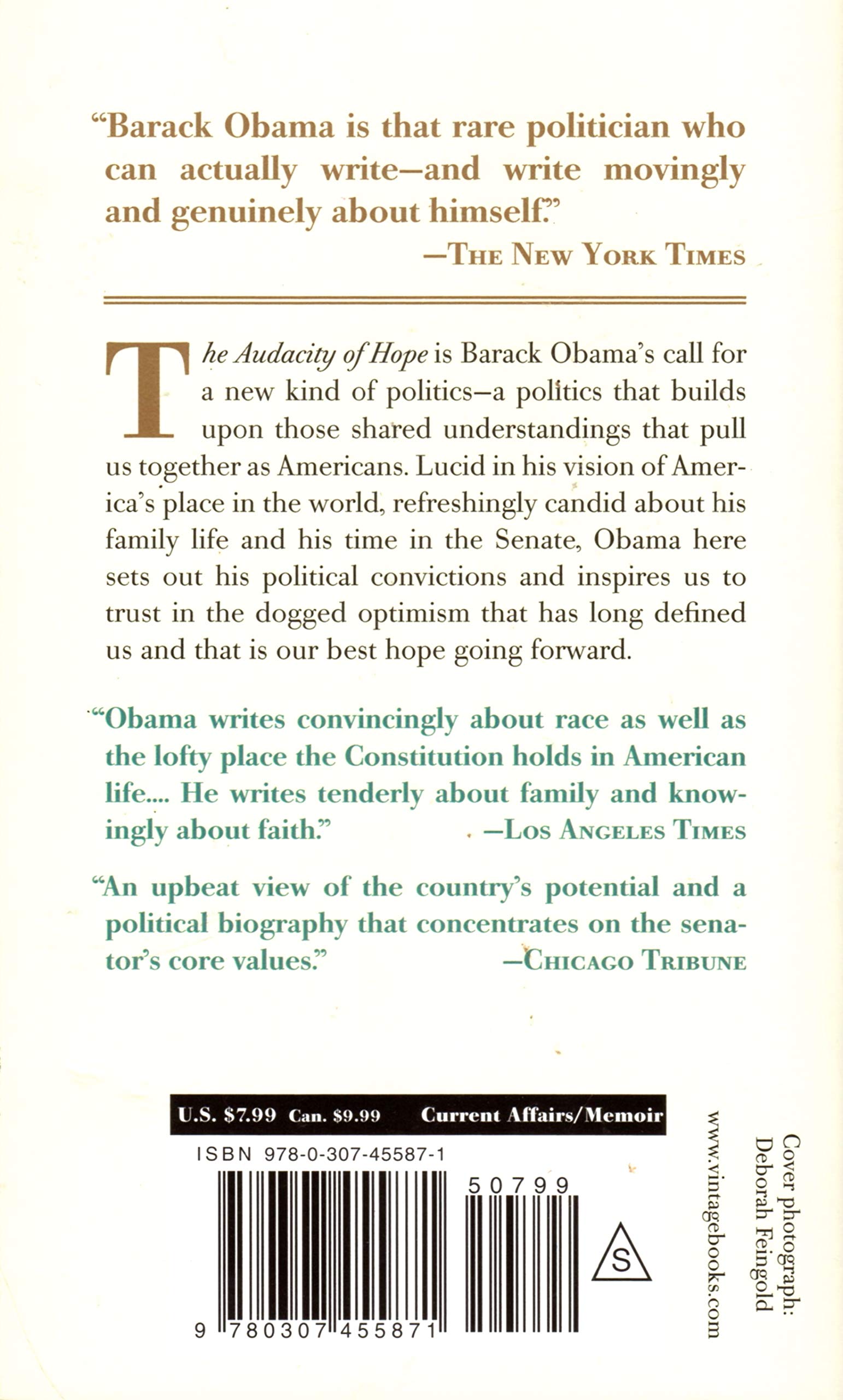 Barack Obama Books He Wrote