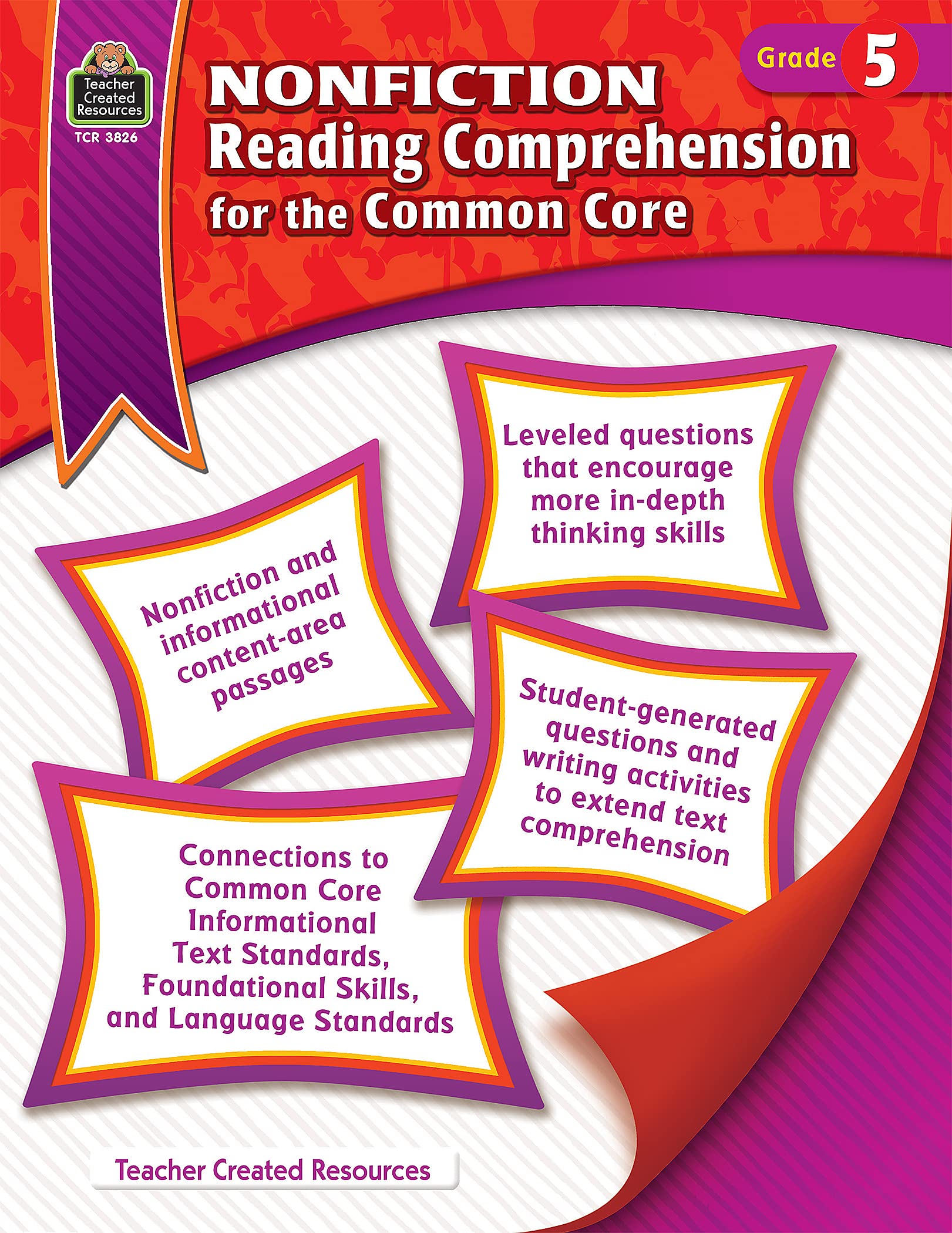 Amazon.com: Nonfiction Reading Comprehension for the Common Core Grd 5 ...