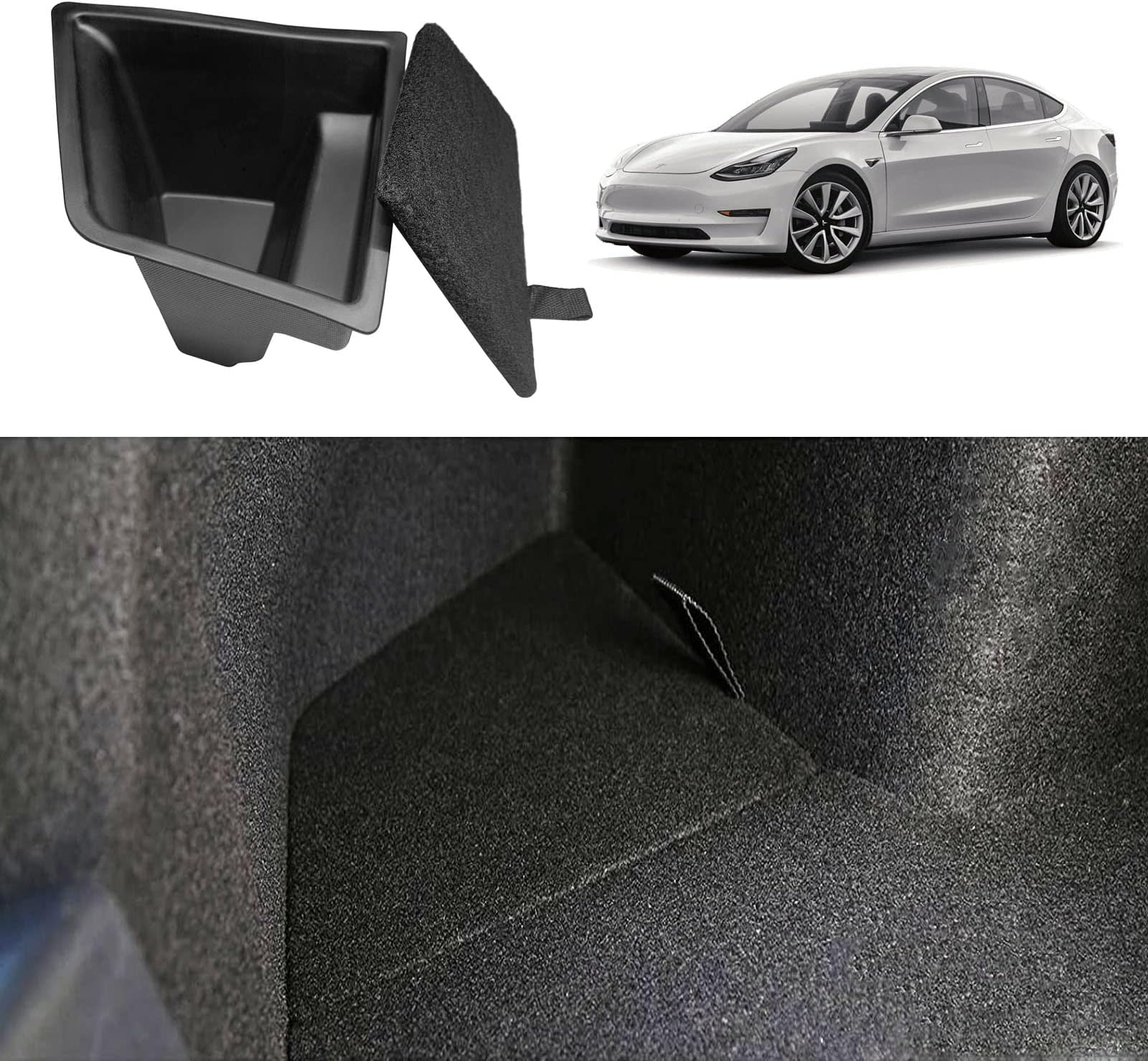 Amazon.com: Jawjut Door Side Storage Box compatible with New Tesla ...