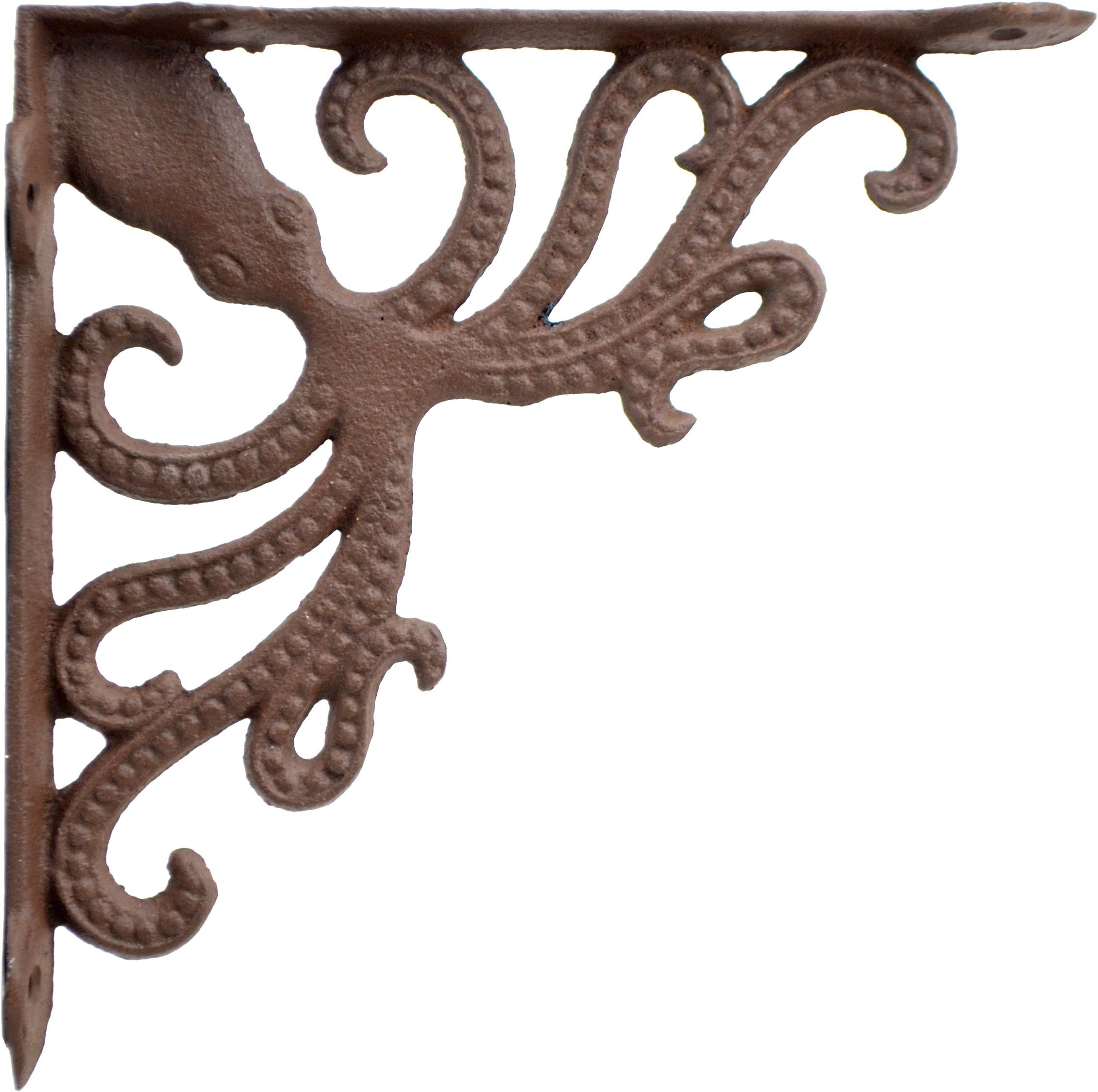 Amazon.com: 6 Cast Iron Nautical Mermaid Brackets Garden Braces Shelf ...