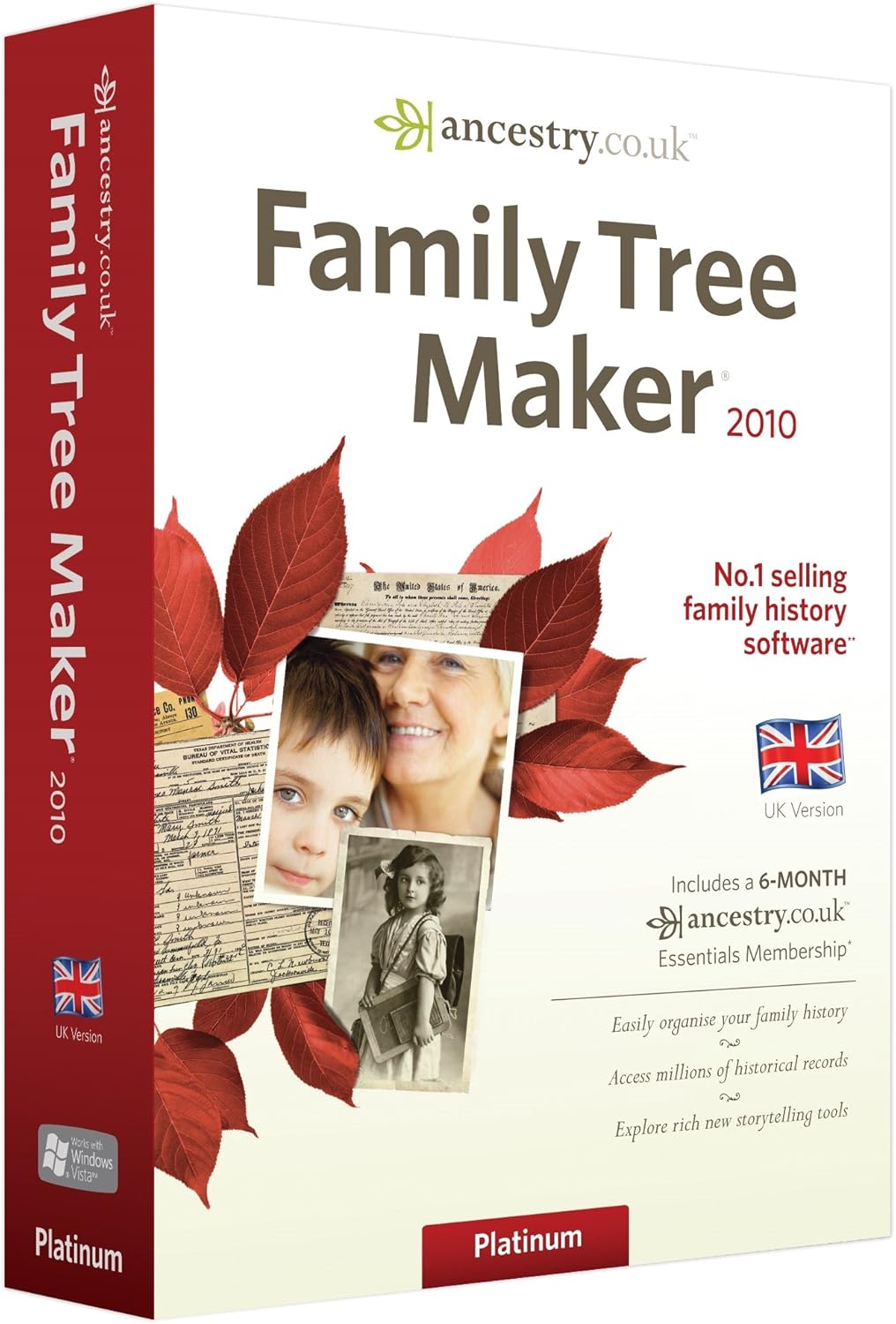 Family Tree Maker 2010 Platinum Edition (PC CD) : Amazon.co.uk: Software