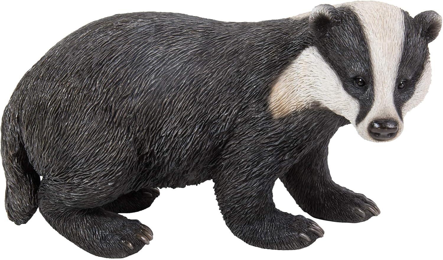 Real Life Woodland Badger | Highly Detailed Frost Resistant Resin Home ...