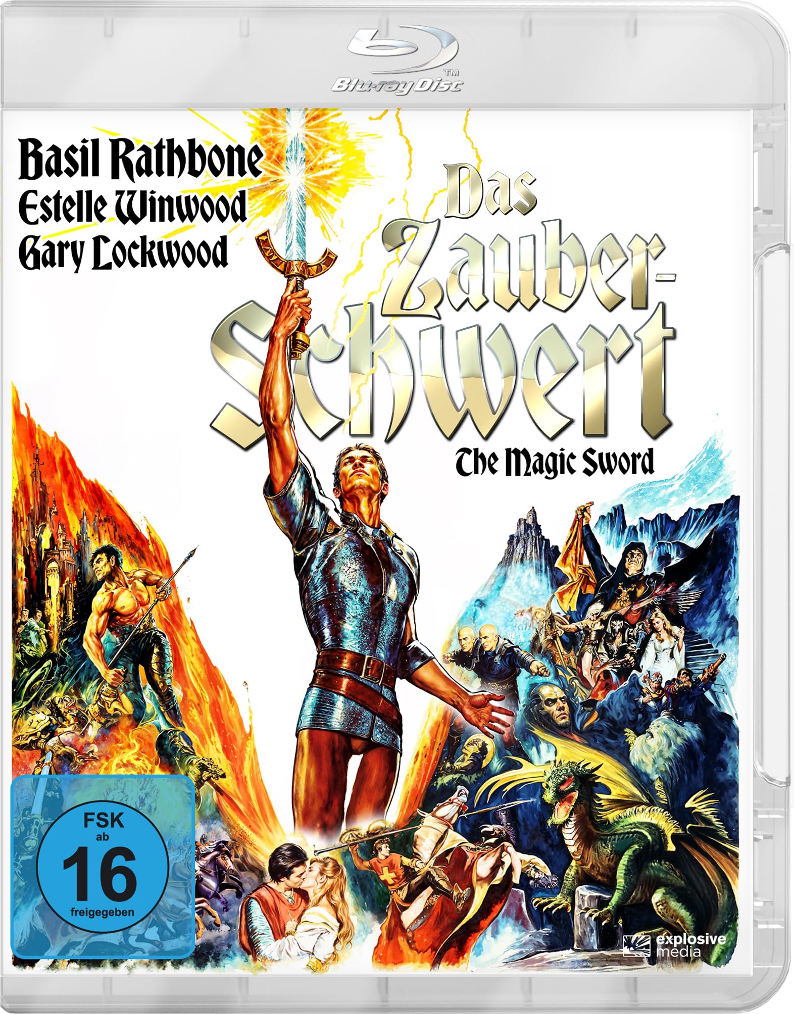 Das Zauberschwert [Blu-ray]: Amazon.de: Rathbone, Basil, Winwood ...
