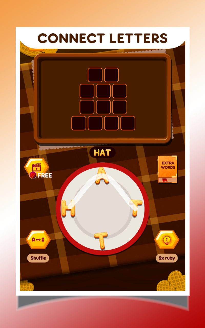 Word Link - Search, Stack and Connect the Cookie Puzzle - App on Amazon ...