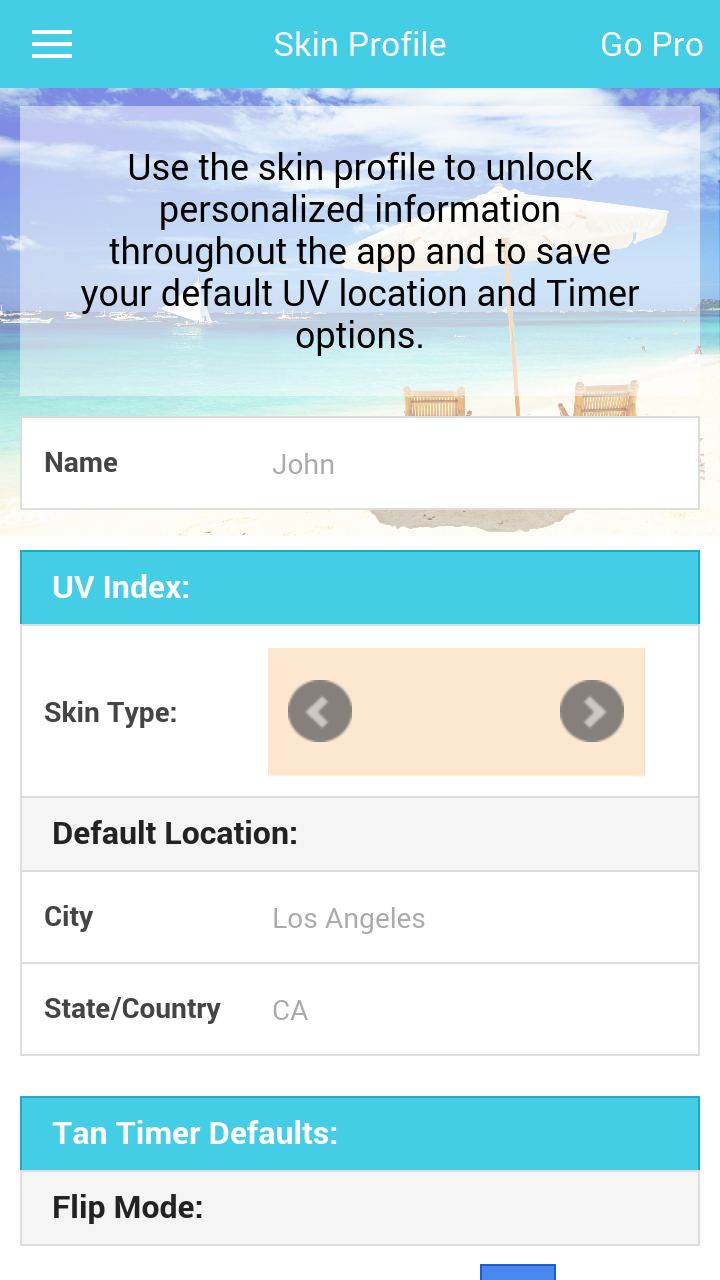 Go Tanning - Tan Timer UV Index - App on Amazon Appstore