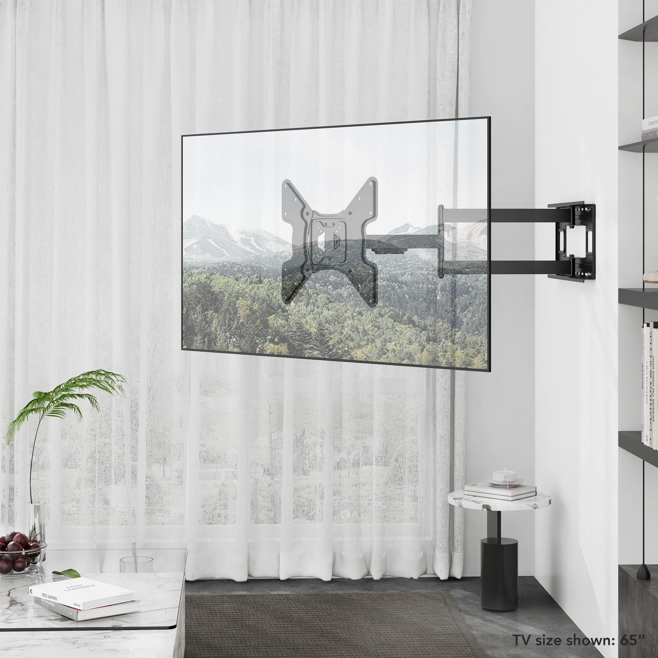 Extra Long Extension Tv Mount 36" Extension Articulating TV Mount 49"