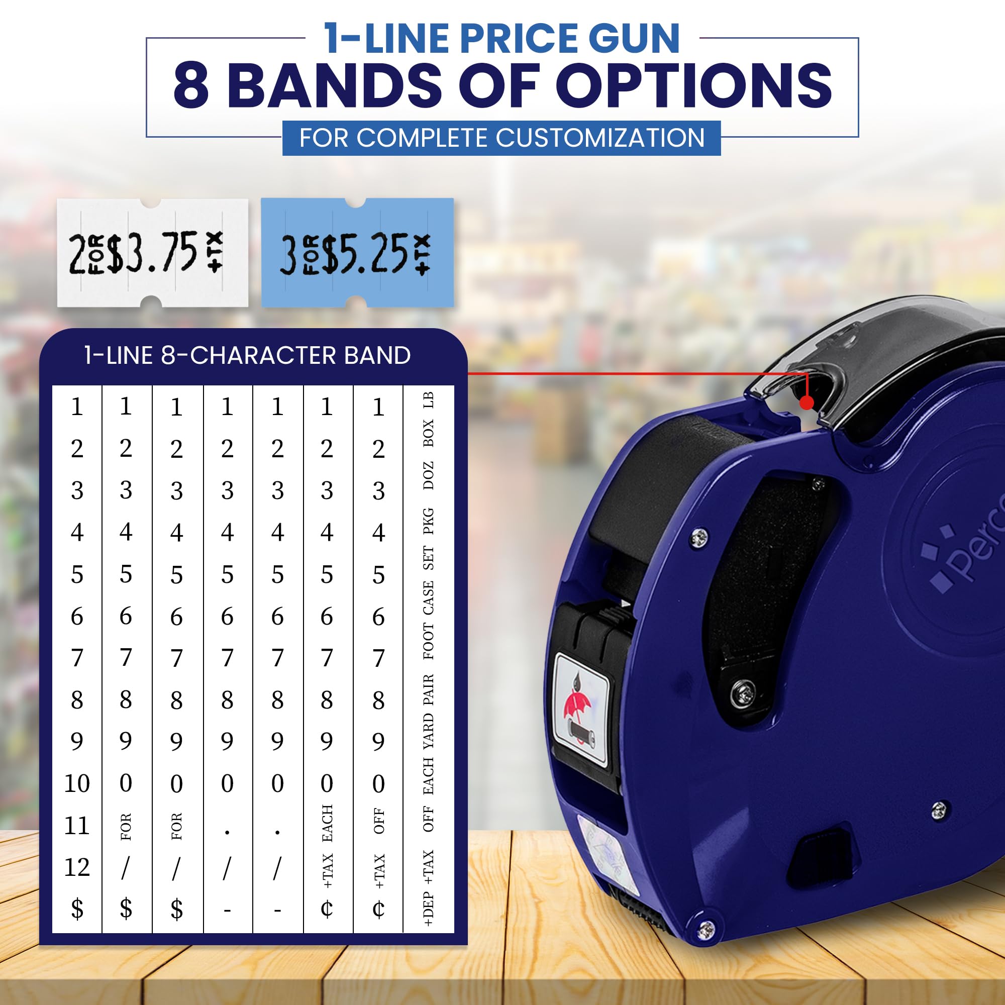 Snapklik.com : Perco Lite 1 Line Price Gun