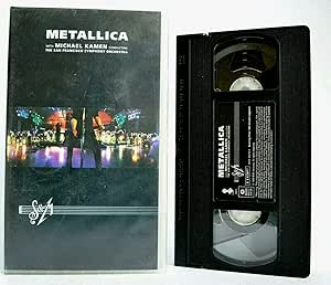 Amazon.com: Metallica: S & M With The San Francisco Symphony (Concert) [VHS] : James Hetfield ...