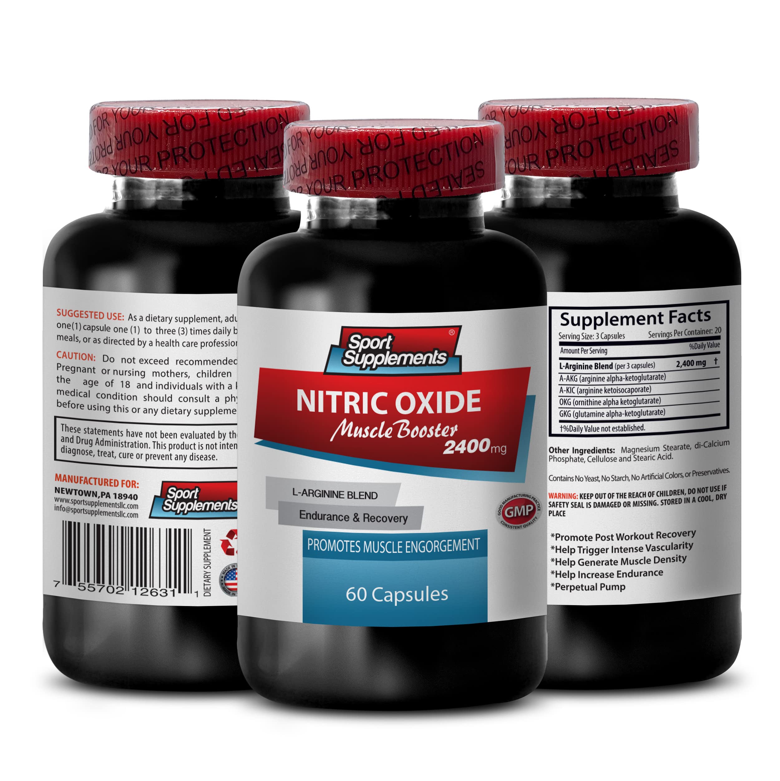 Nitric Oxide Booster For Accelerated Gains In Strength And Size ...