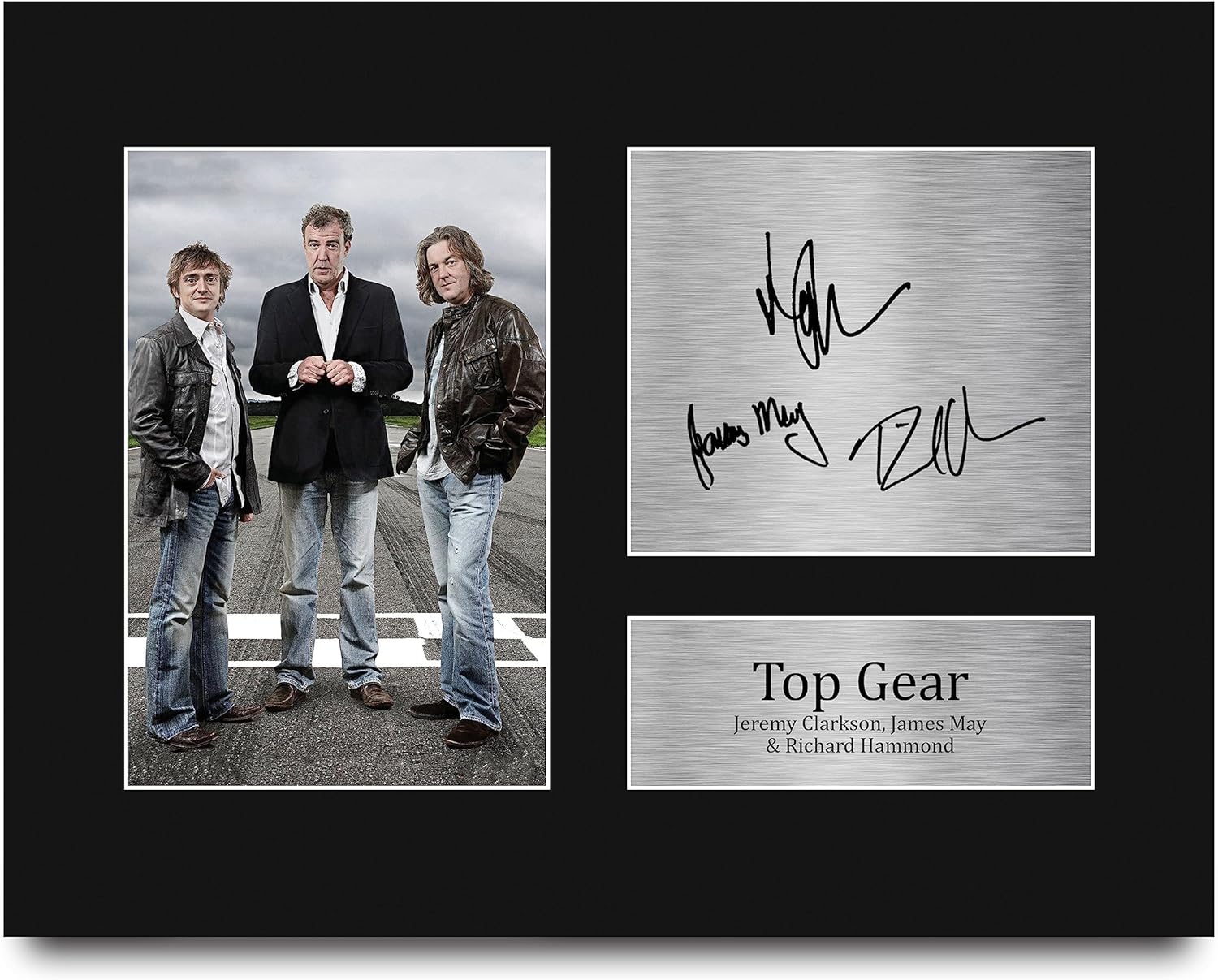 Amazon.com: HWC Trading Top Gear Clarkson, May, Hammond Gifts Printed ...