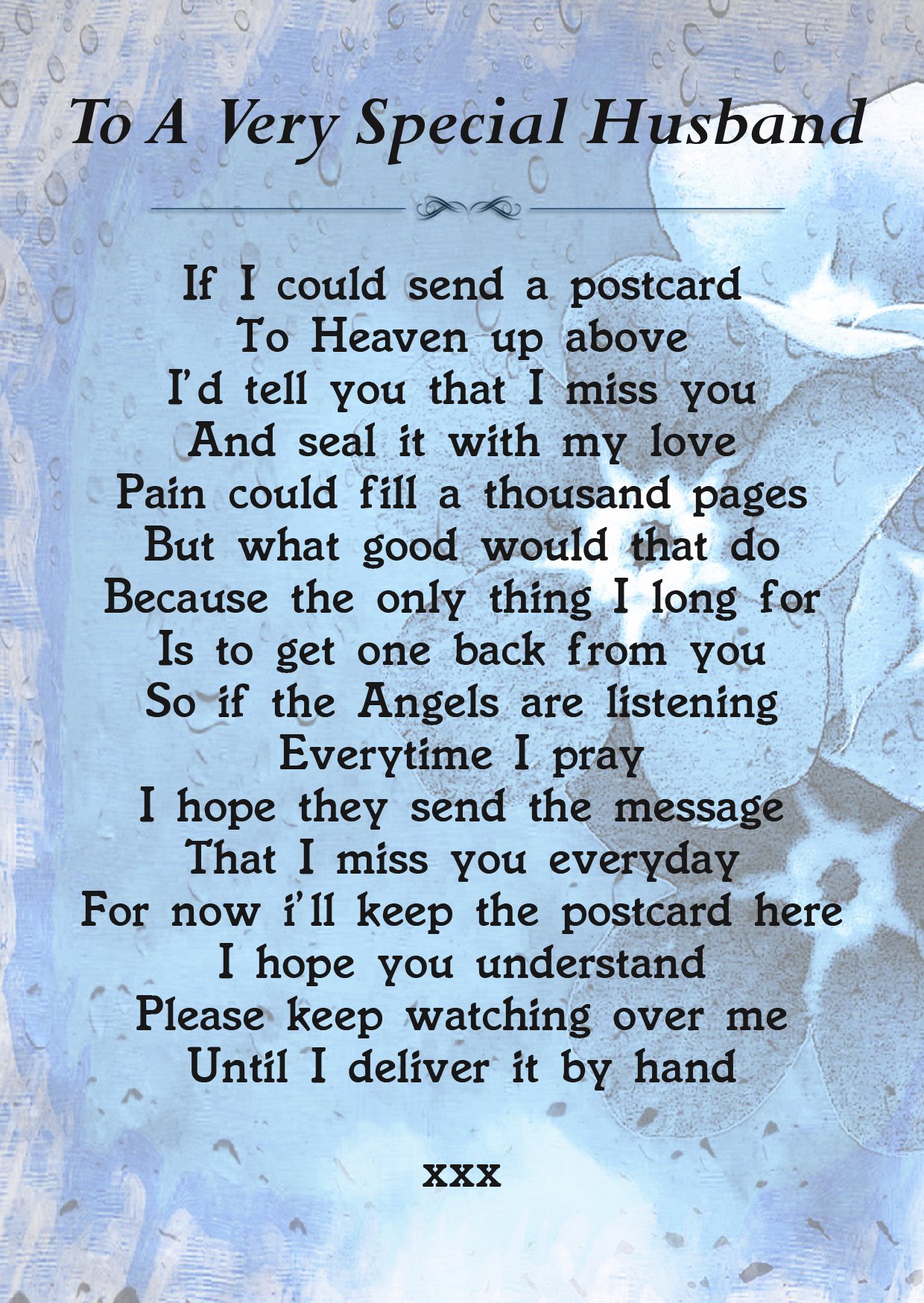 From Wife Loving You Still: Poems For My Husband In Heaven Poems For ...