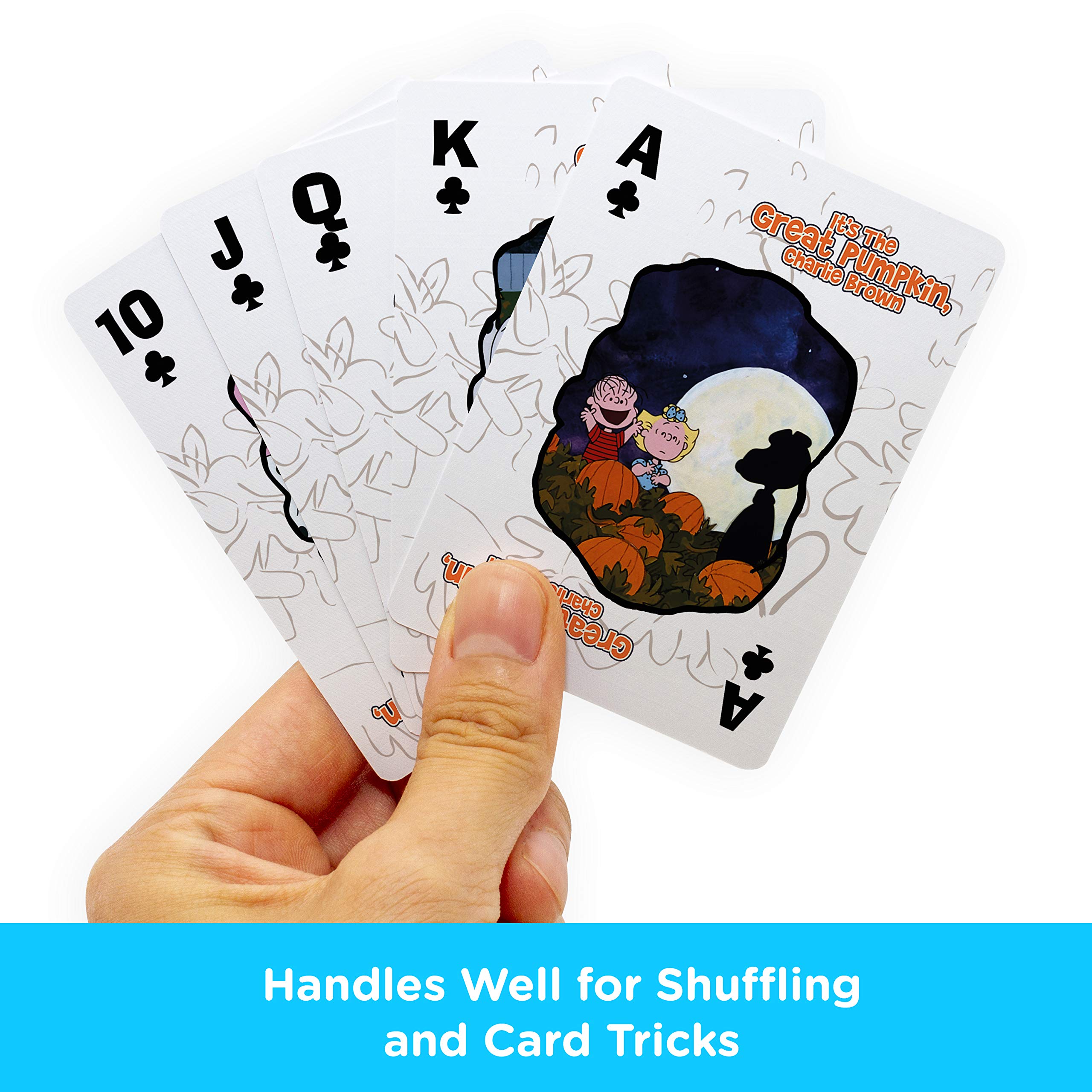 Snapklik.com : Peanuts Great Pumpkin Playing Cards - Peanuts Themed ...