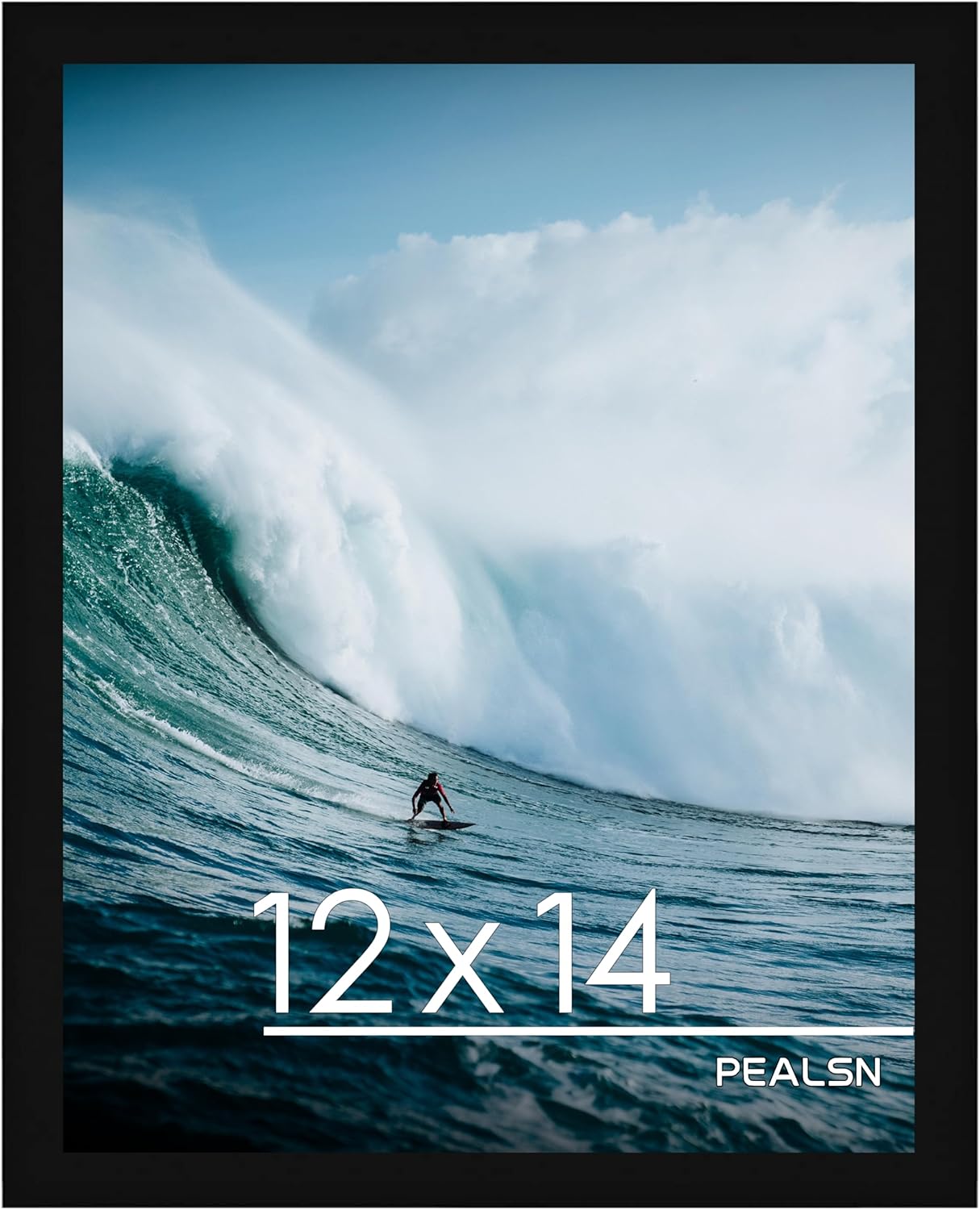 Amazon.com - PEALSN 12x14 Picture Frame Black, Photo Frame for Wall ...