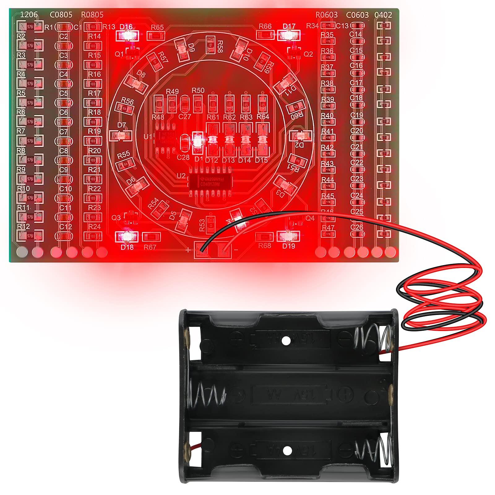 Buy Welding Soldering Practice LED Kit - Seamuing DIY Electronic ...