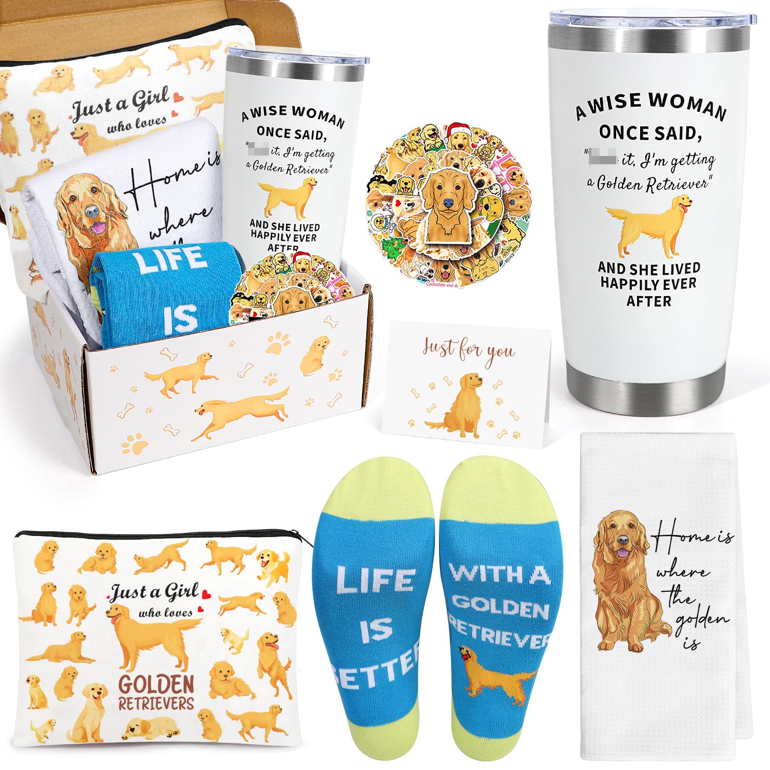 Amazon.com | UAREHIBY Golden Retriever Gifts,Christmas Birthday Golden ...