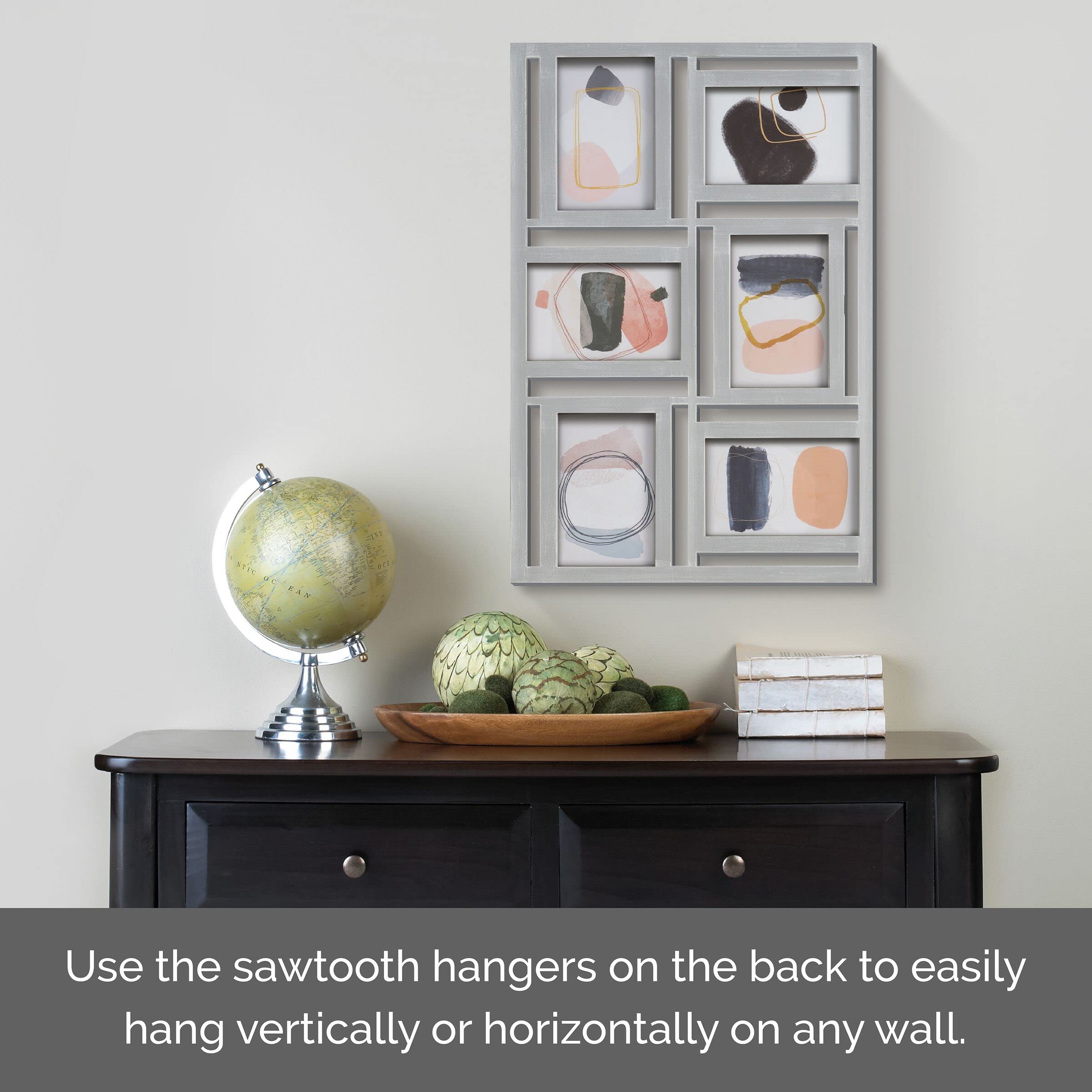 Snapklik.com : MELANNCO 6 Opening Collage Frame- Displays Three 4x6 And ...