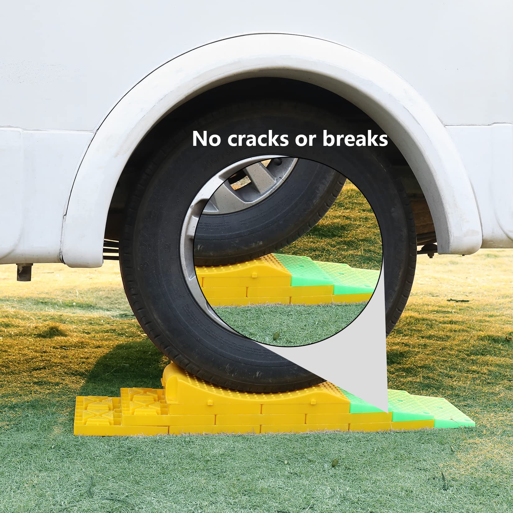 GarfatolRv RV Leveling Blocks with Glow in The Dark Ramp Camper ...