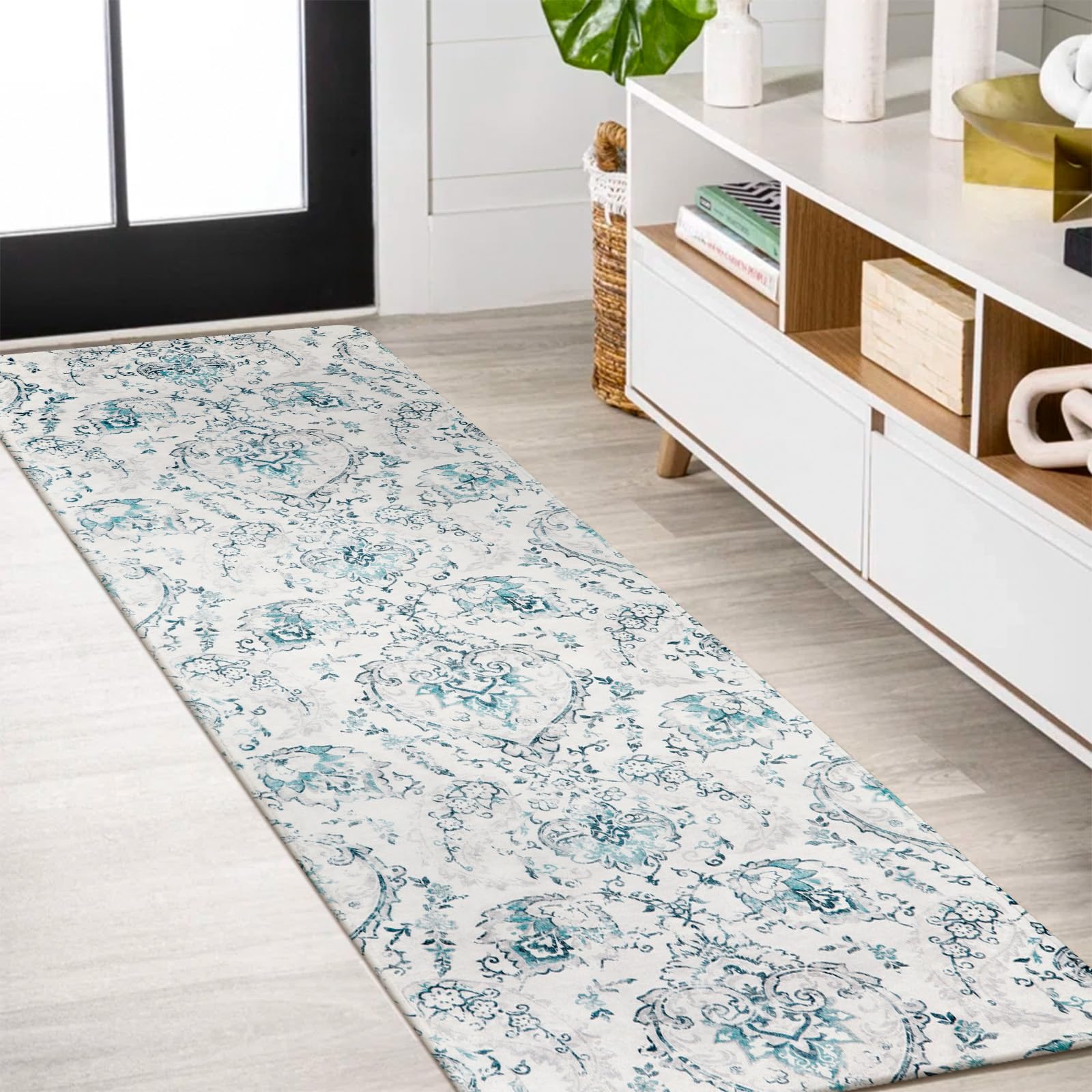 Lahome Boho Washable Runner Rug - 2x6 Non-Slip Rug Runners for Hallways ...