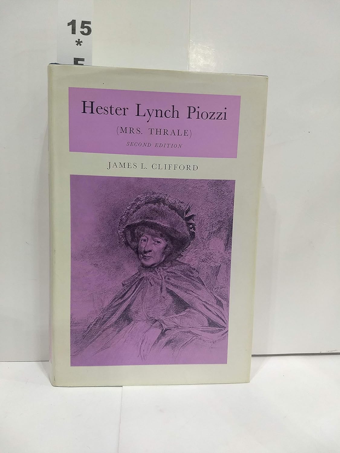 Hester Lynch Piozzi MRS Thrale 2ND Edition: James L. Clifford: Amazon ...