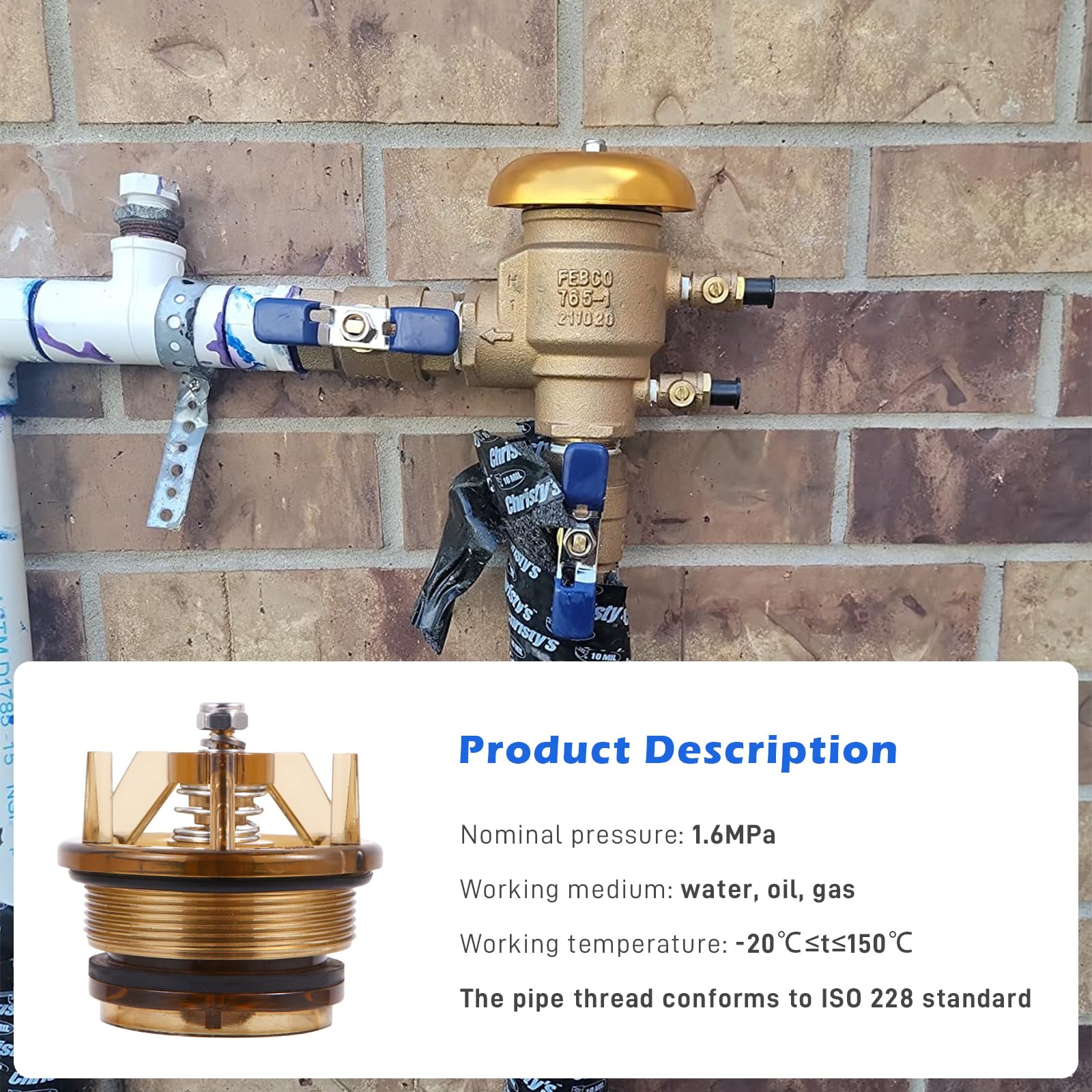 Snapklik.com : 905-212 Bonnet Poppetr Repair Kit For Febco 765-1 ...
