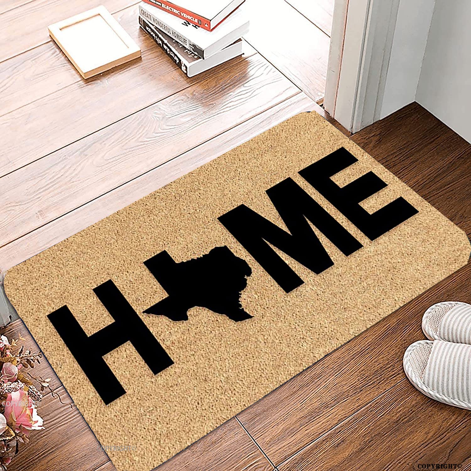 Amazon.com: THIYOTA Welcome Mats for Front Door Entry Texas Doormat ...