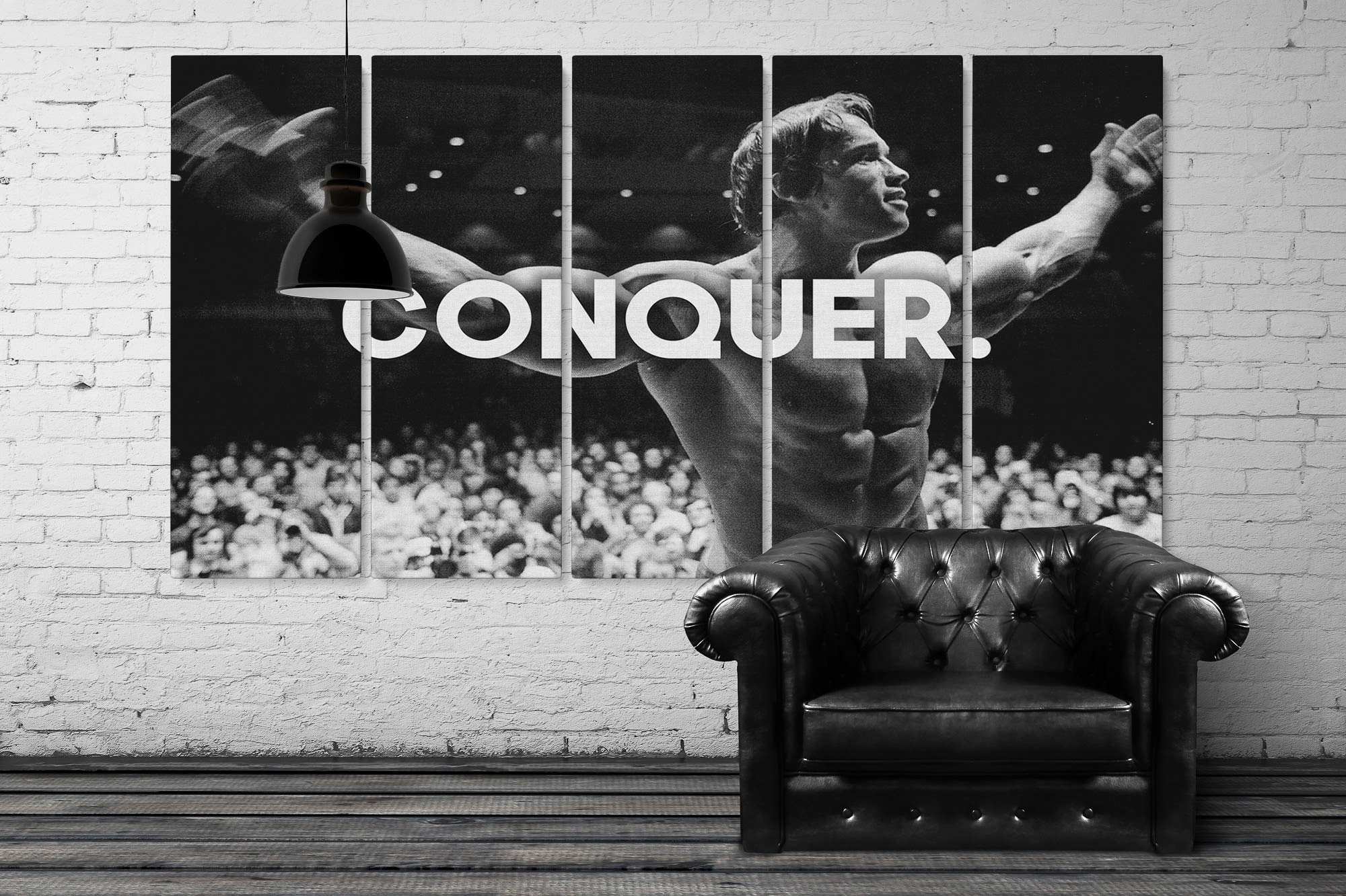 Arnold Schwarzenegger Conquer Quote